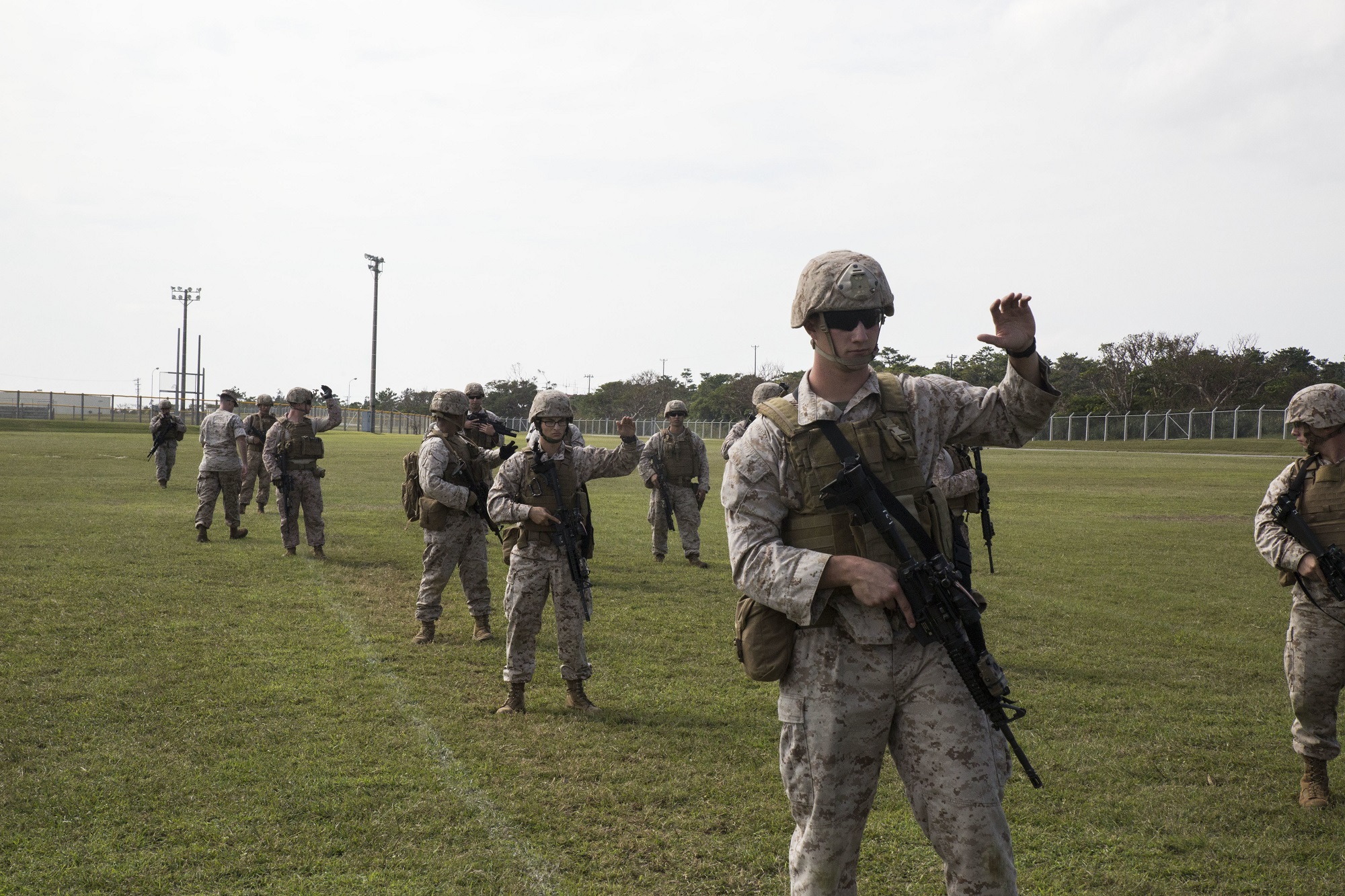 ANGLICO Marines perfect basics during course