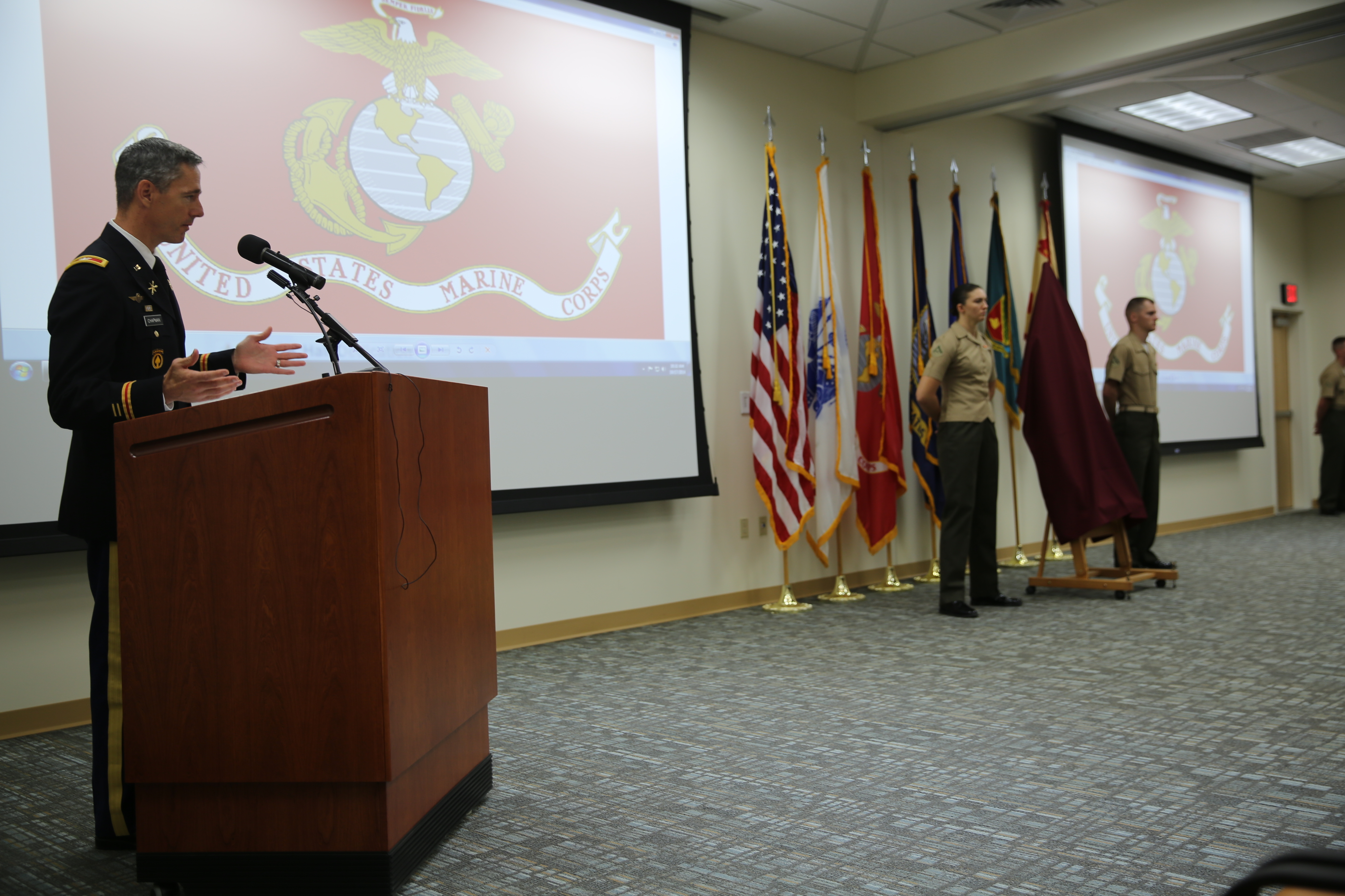 Honoring Col. Cook: Valiant service recognized with building dedication