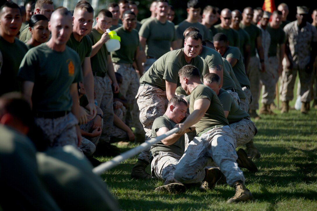 Sweathogs sweat it out during field meet