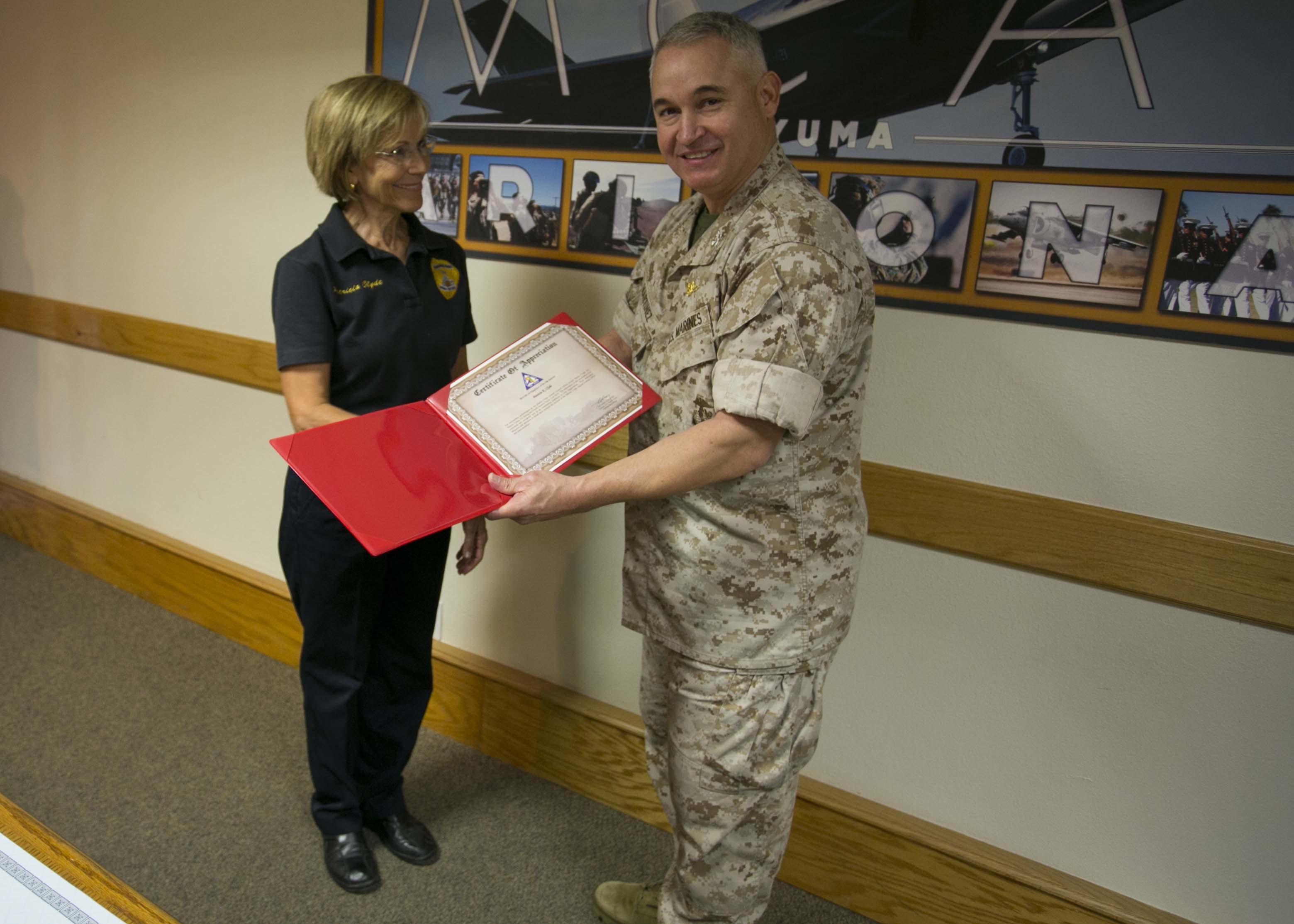 MCAS Yuma Employee of the 4th Quarter Recognized