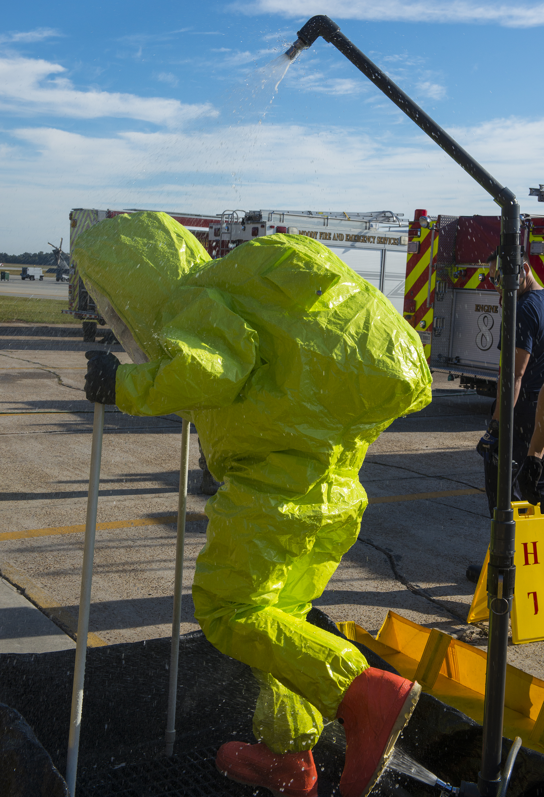 Caution: Firefighters conduct HAZMAT training > Moody Air Force Base ...