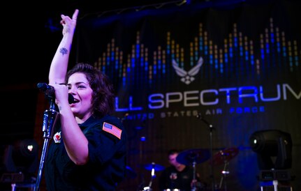 Full Spectrum band performs at West Ashley High