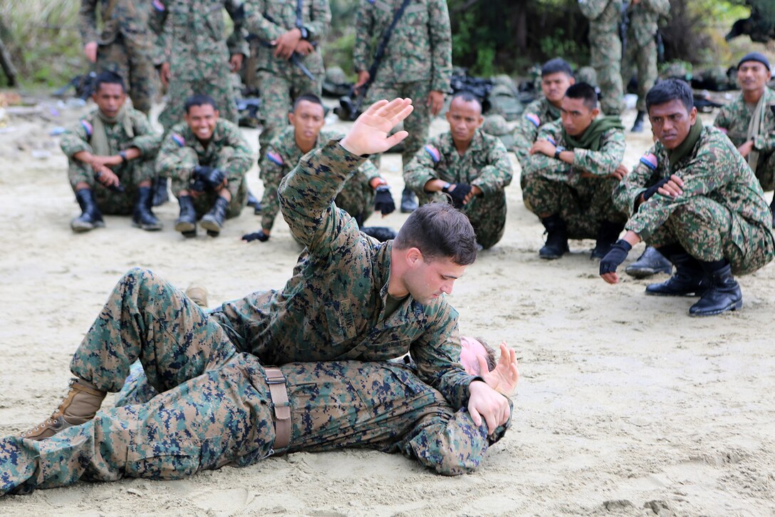 11th MEU and Malaysian Armed Forces Marines conduct MALUS AMPHEX 14