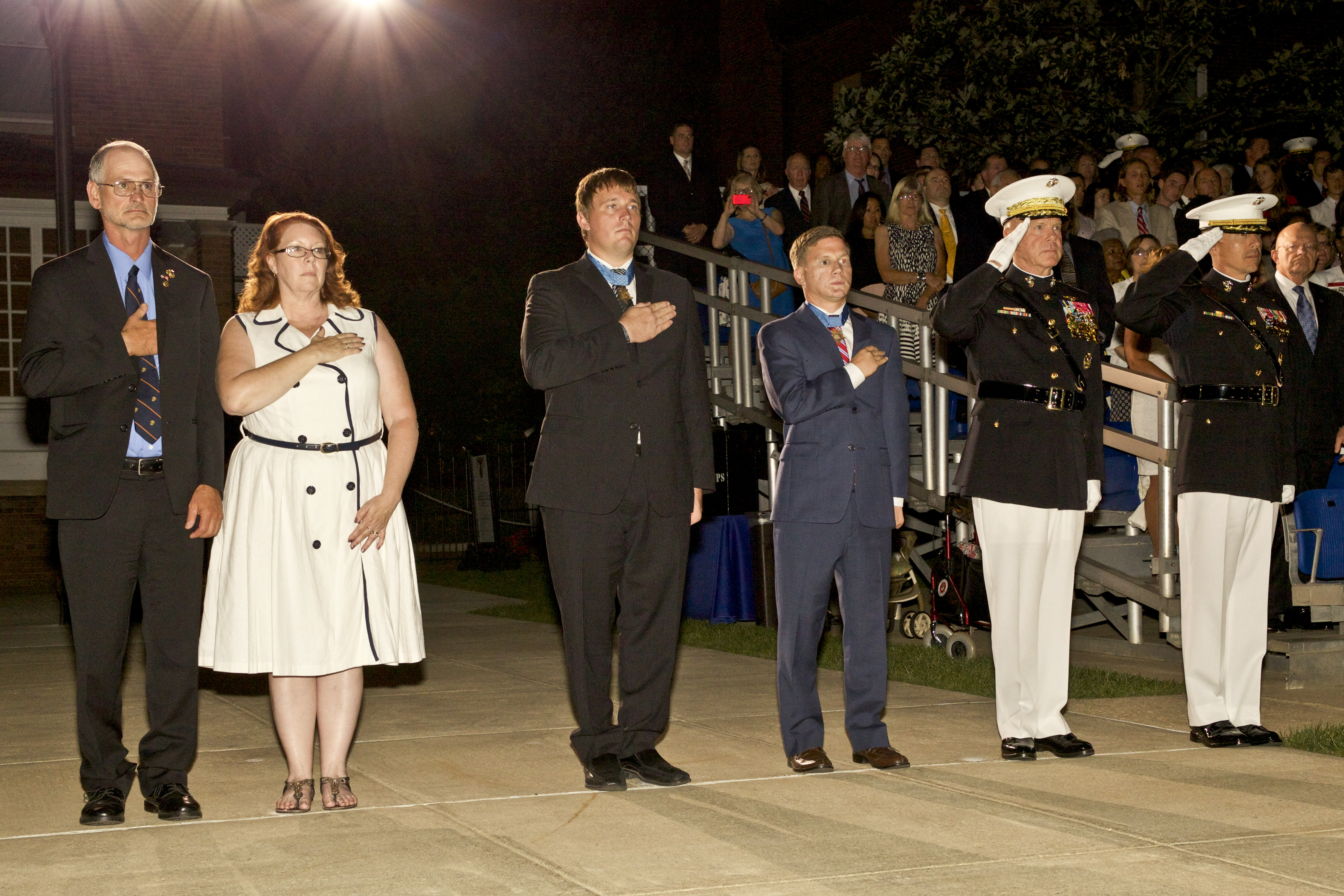 Medal of Honor Evening Parade