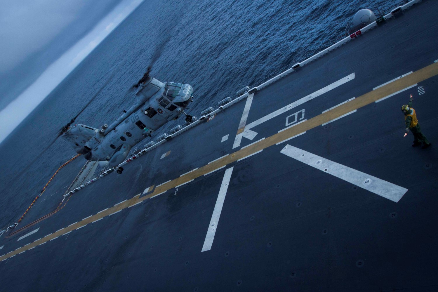 Sea Knights complete Partnership of the Americas, land aboard USS America