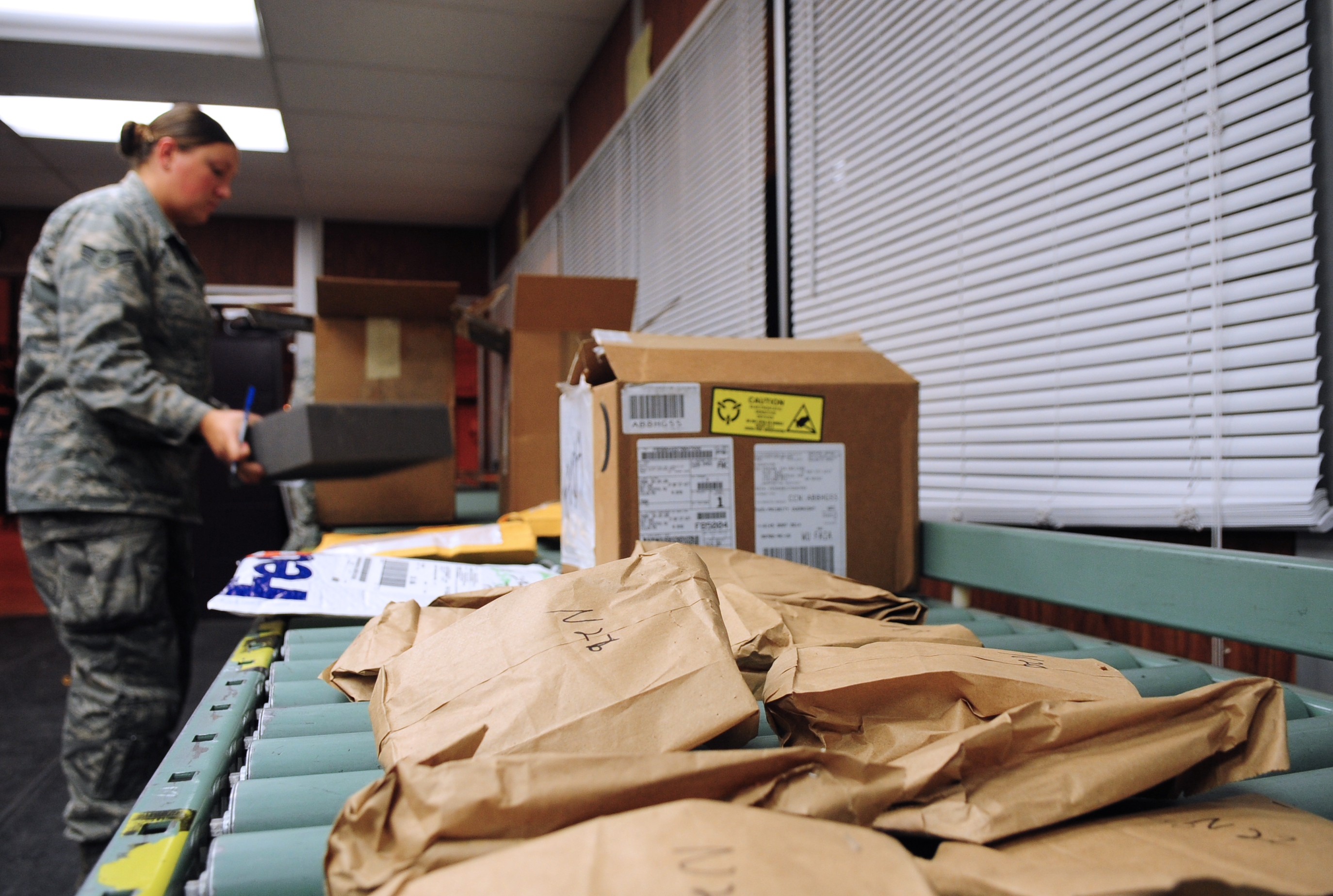 Logistics Readiness Squadron integrated receipt process delivers to ...