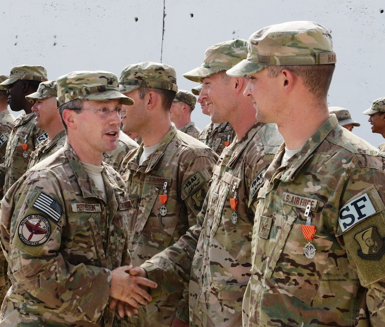 Security Forces Airmen receive AF Combat Action Medal for defending ...
