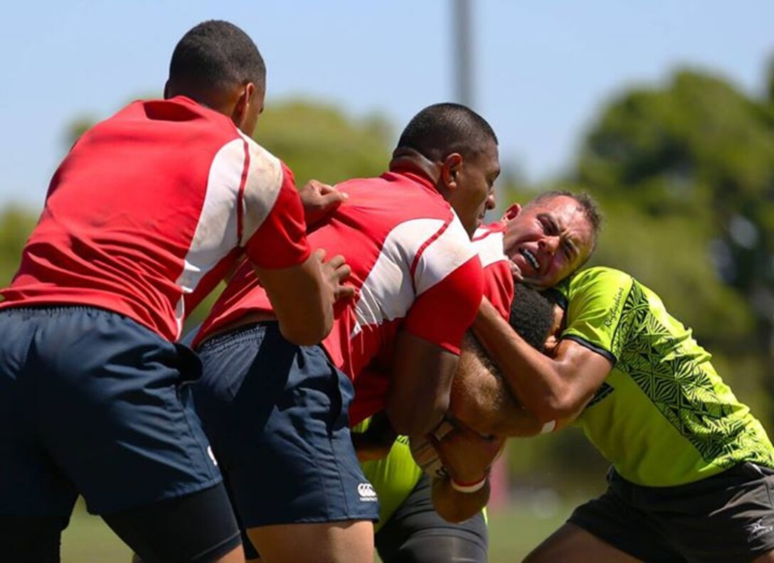 All Navy and Marine Corps rugby team vs Oceanside Chiefs