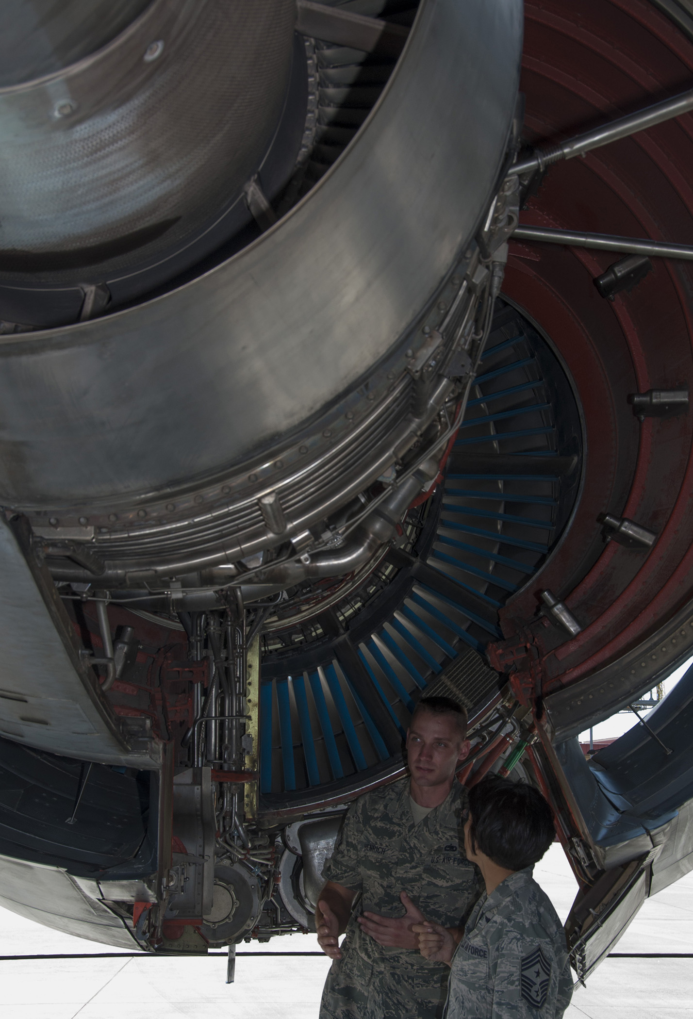 349th Command Chief's job shadow program starts with 749th Aircraft ...