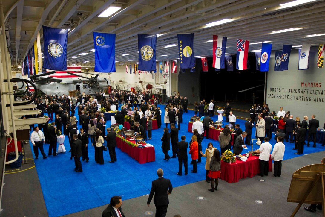 Marines, Sailors host reception for distinguished guests in Peru