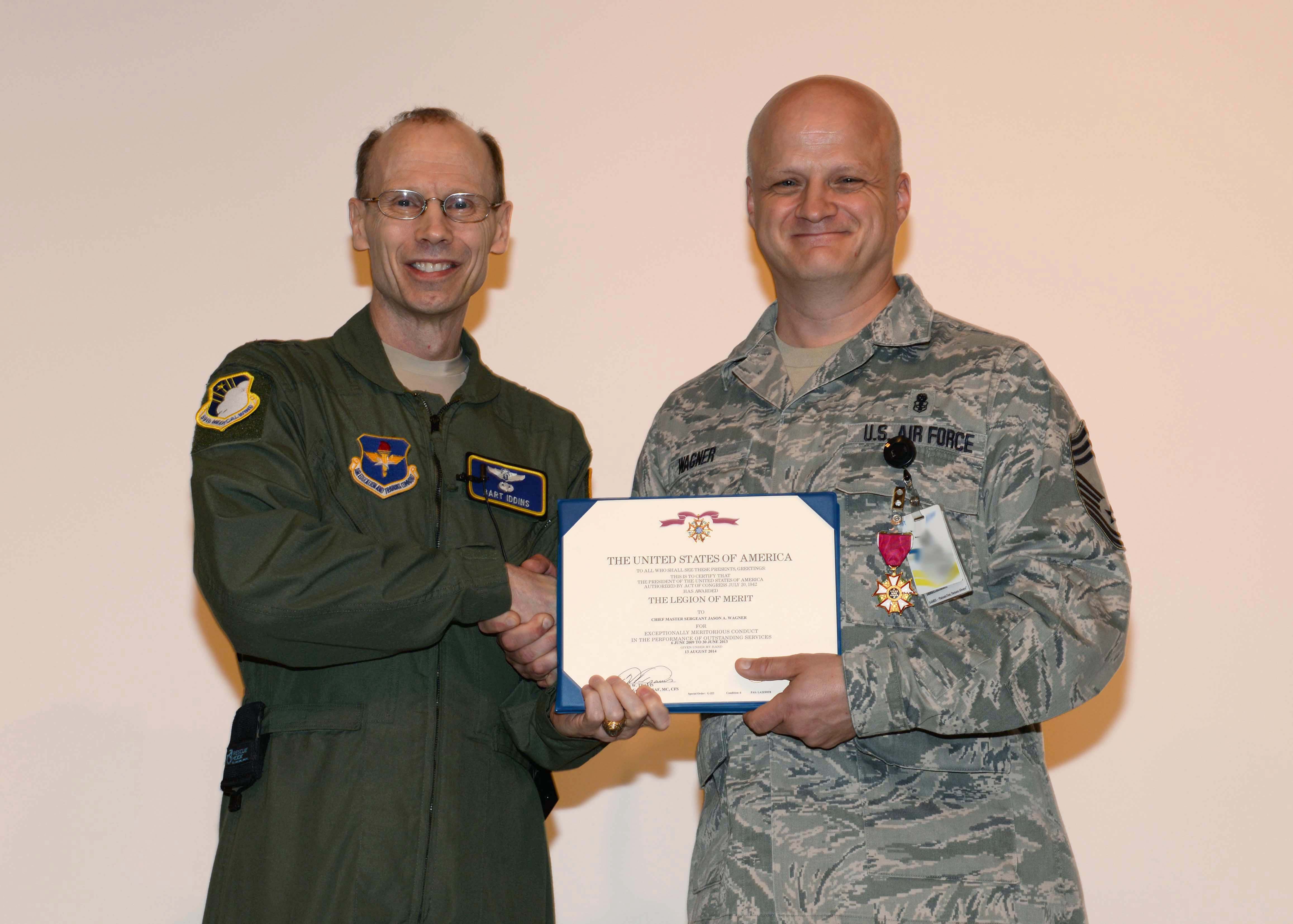 59th MDW Airman receives Legion of Merit > Air Education and Training ...