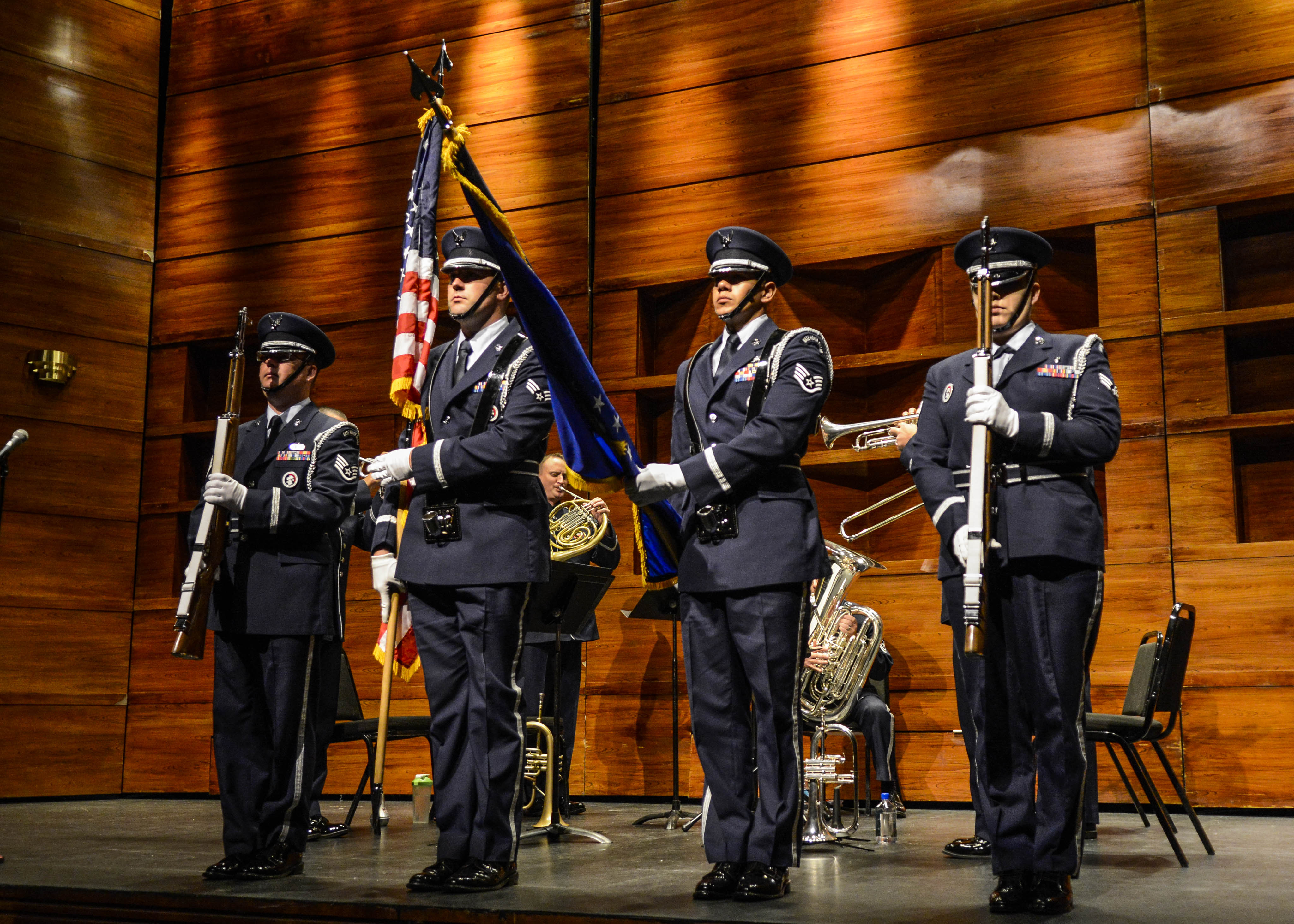 Blue Eagles Honor Guard
