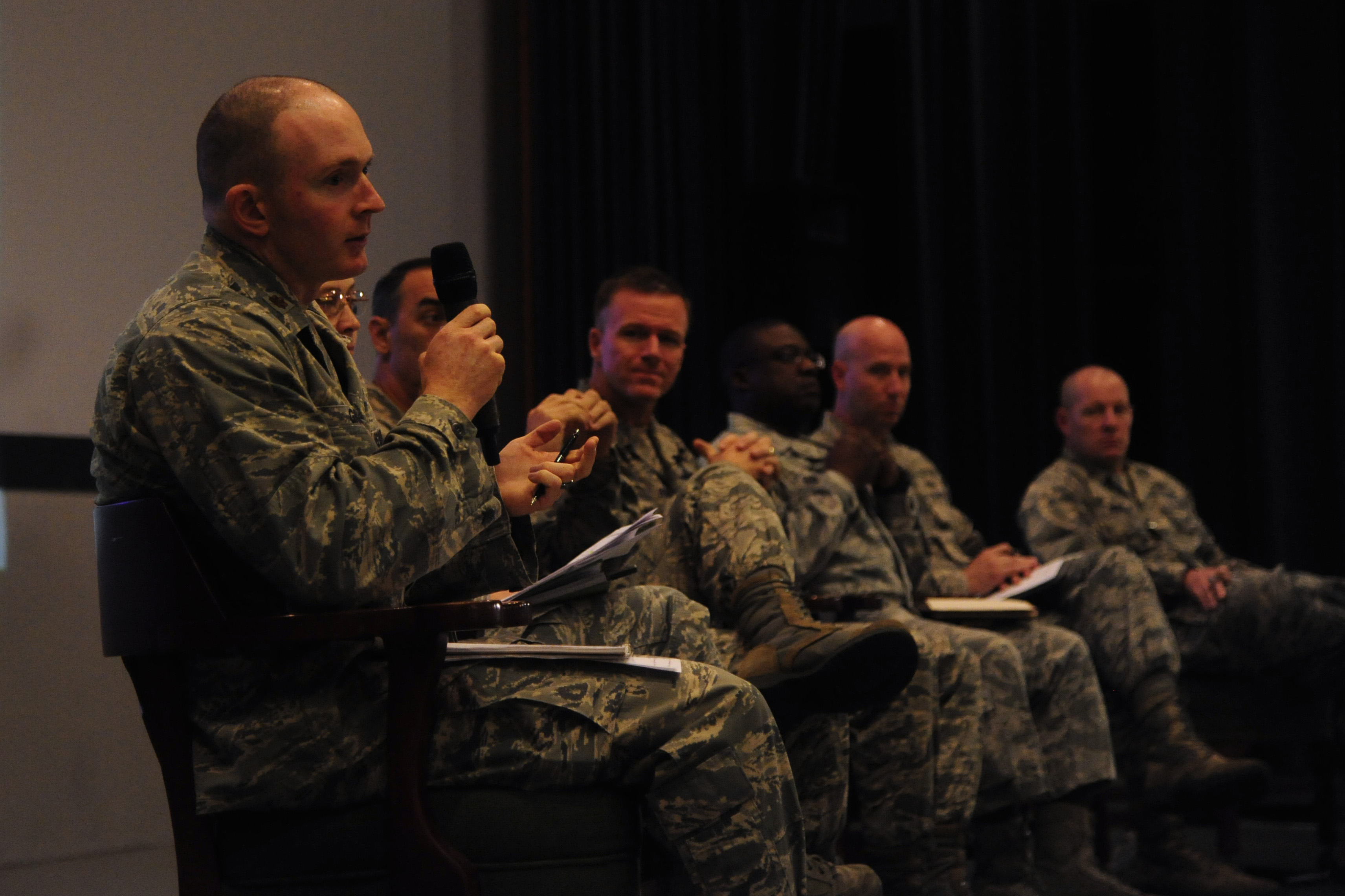 Wolf hears from Airmen at town hall > Kunsan Air Base > Kunsan Air Base