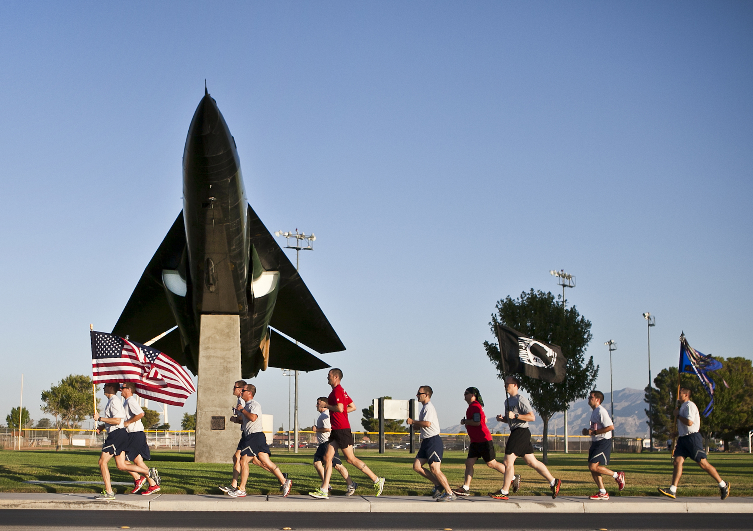 Old Glory Challenge helps Nellis remember 9/11 > Nellis Air Force Base ...