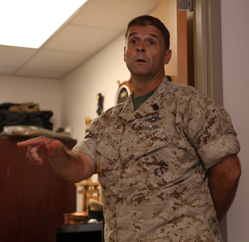 GCEITF sailors receive visit from Navy leadership