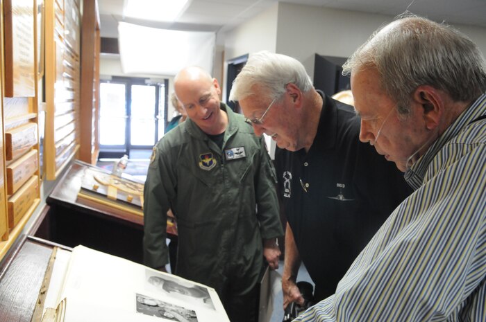 Vietnam-era pilots visit 435th Fighter Training Squadron