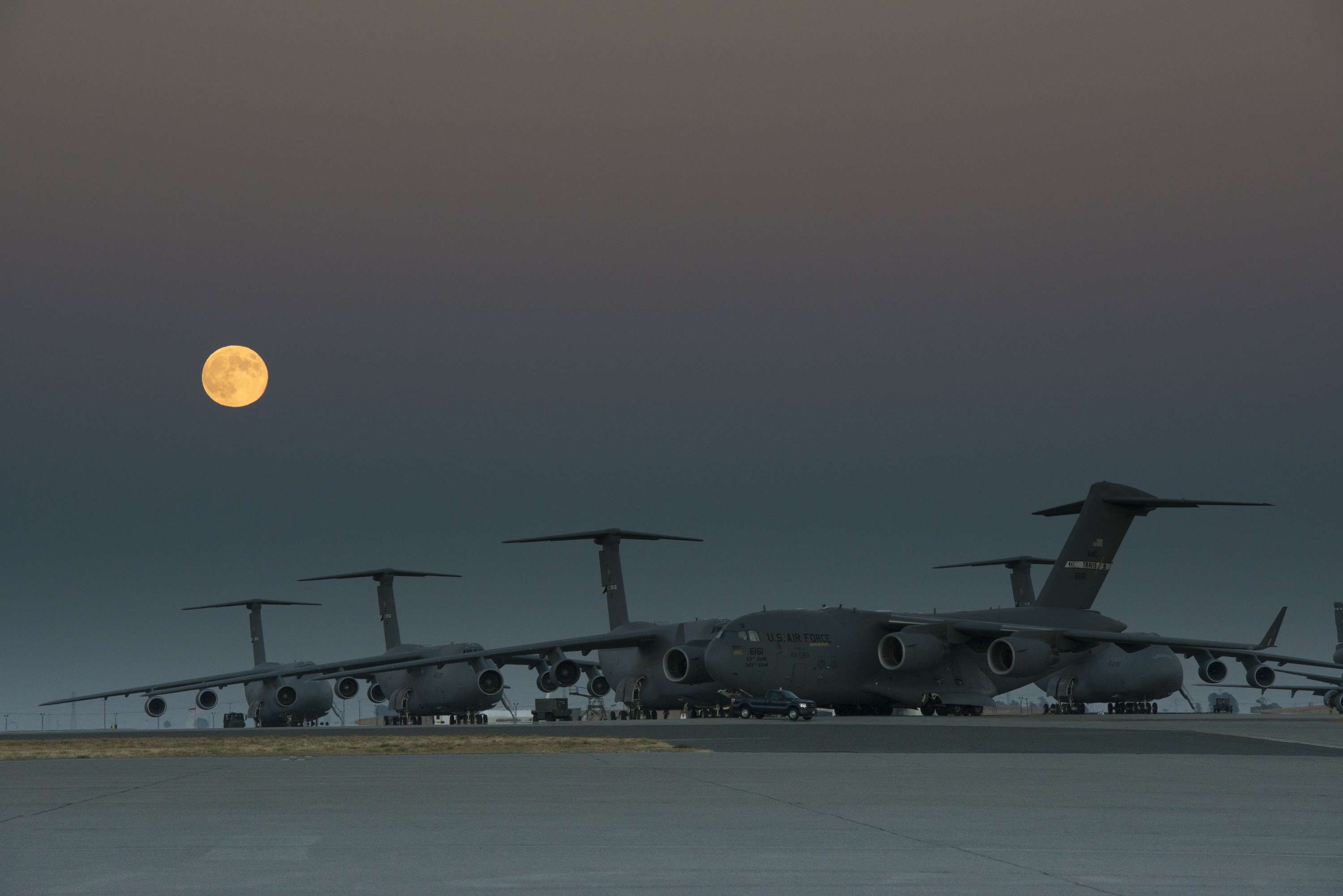 On this harvest moon > Travis Air Force Base > Display