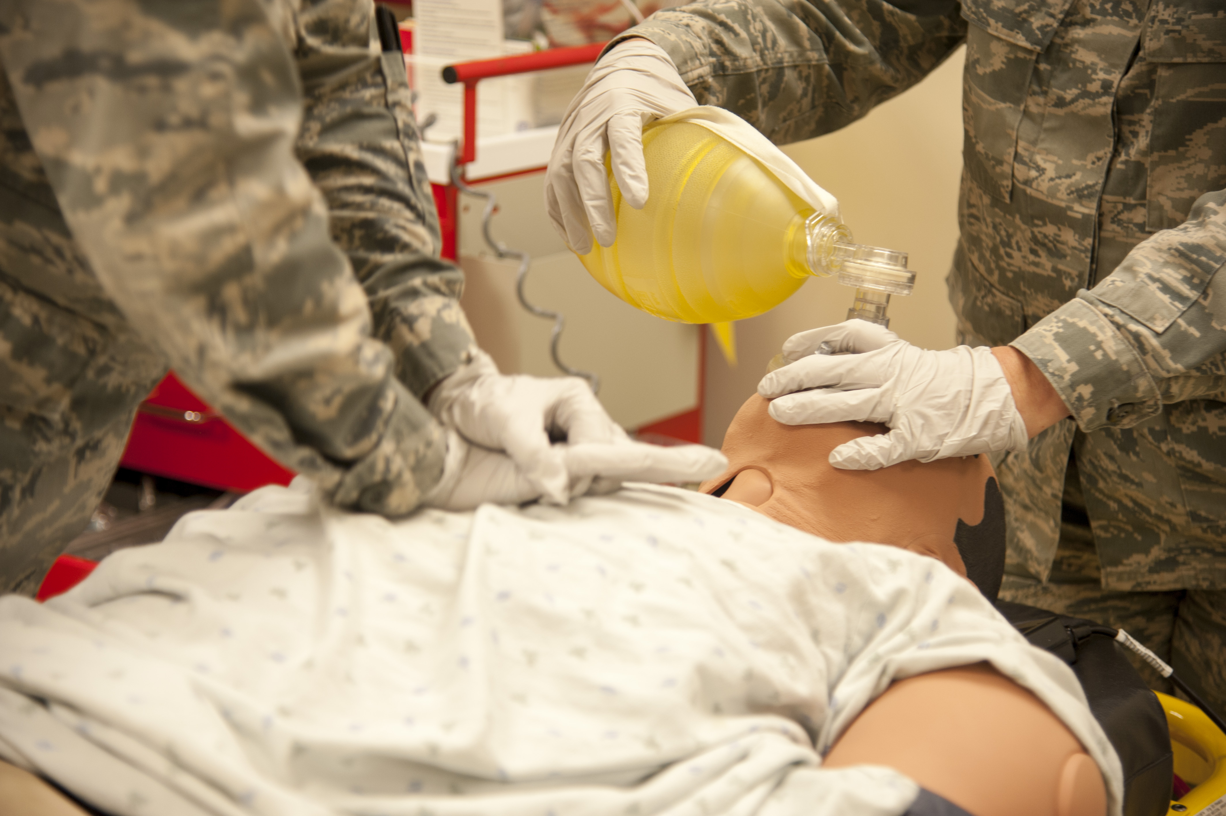 633d Medical Group trains on METIman > Air Combat Command > News