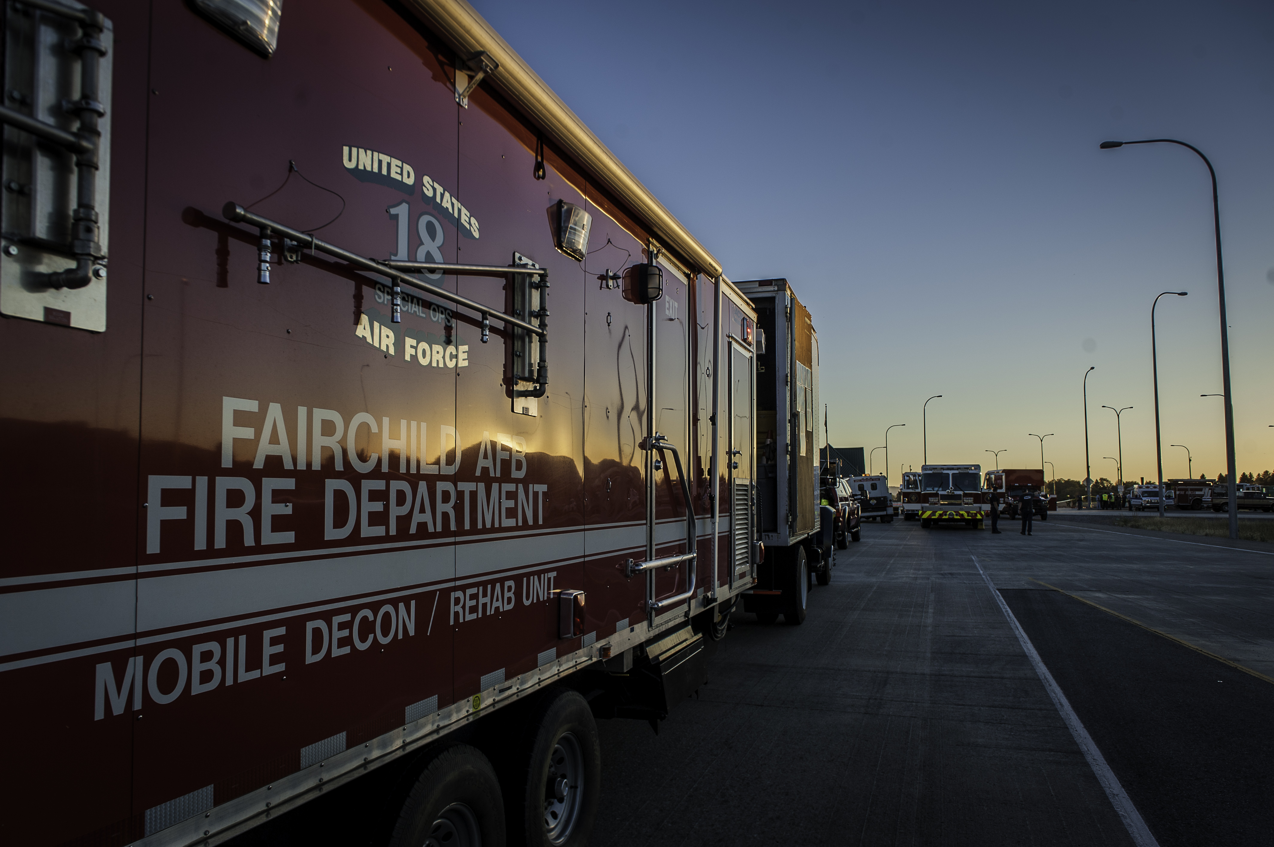 Air Force, Spokane firefighters partner for HAZMAT response > Air ...