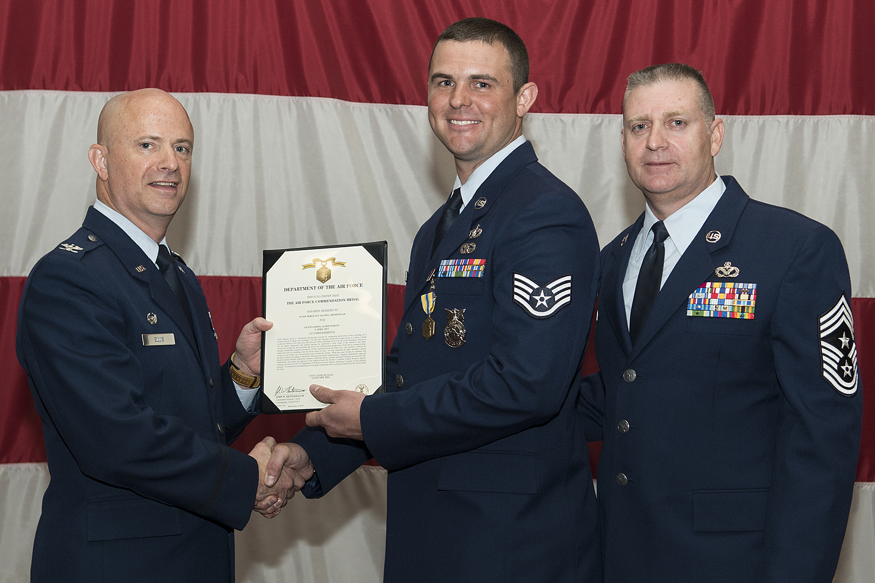 The 307th BW recognizes outstanding Airmen