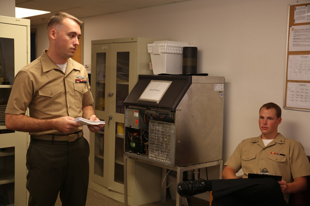 GCEITF sailors prepare for Fleet Marine Force qualification