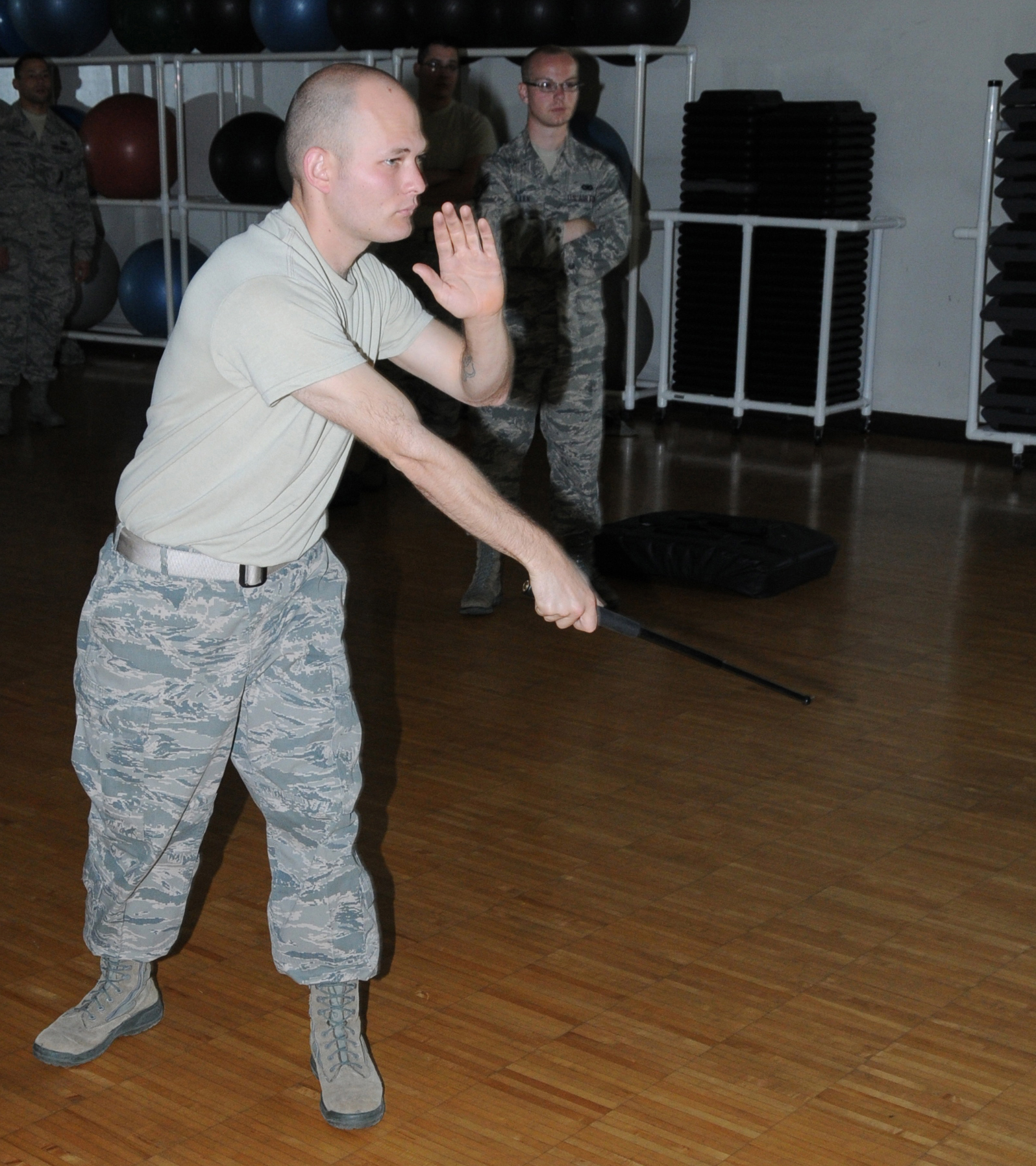 Security Forces get physical with baton training > Air National Guard ... Security Forces get physical with baton training > Air National Guard ...