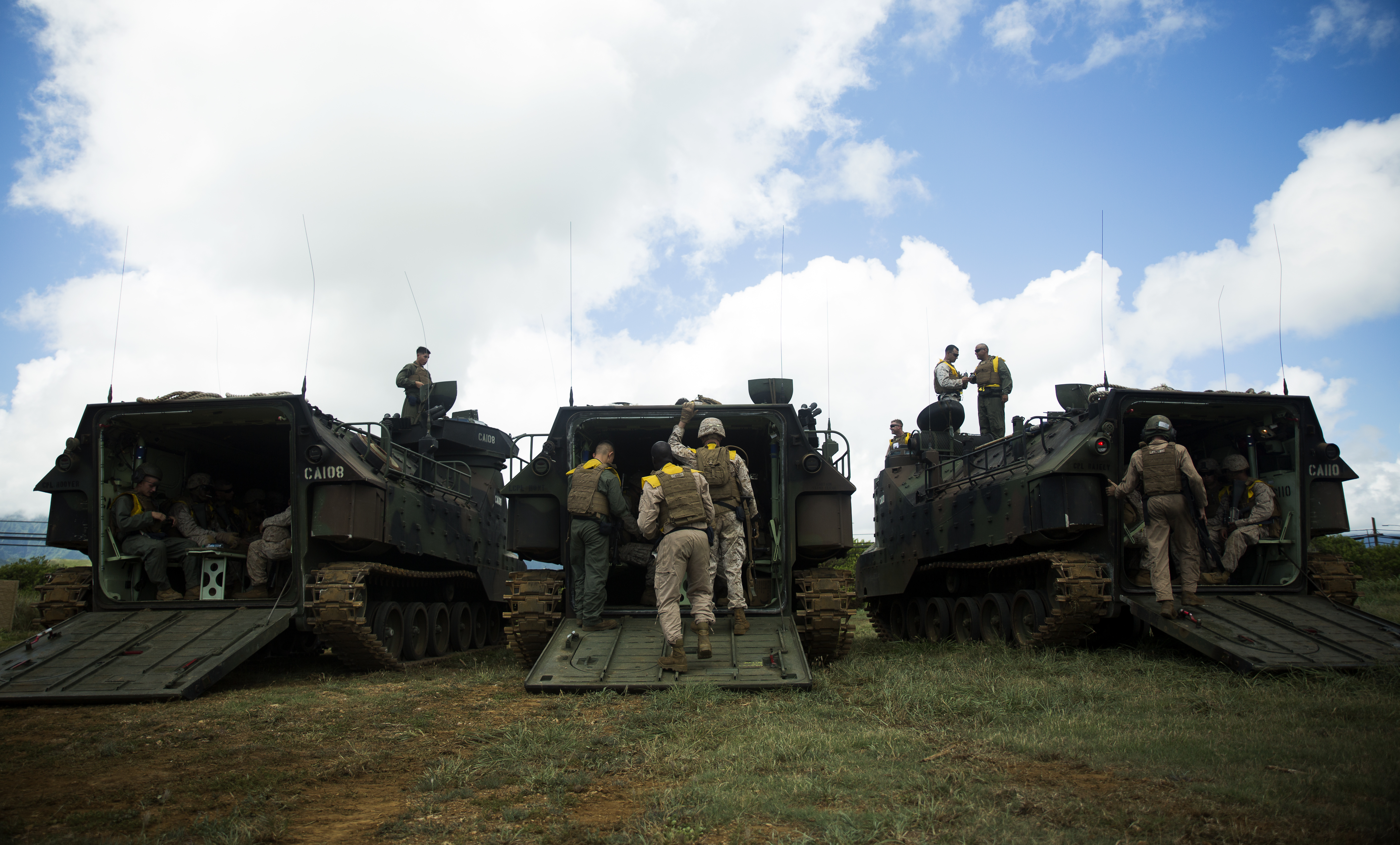 Island Warriors MOUT up