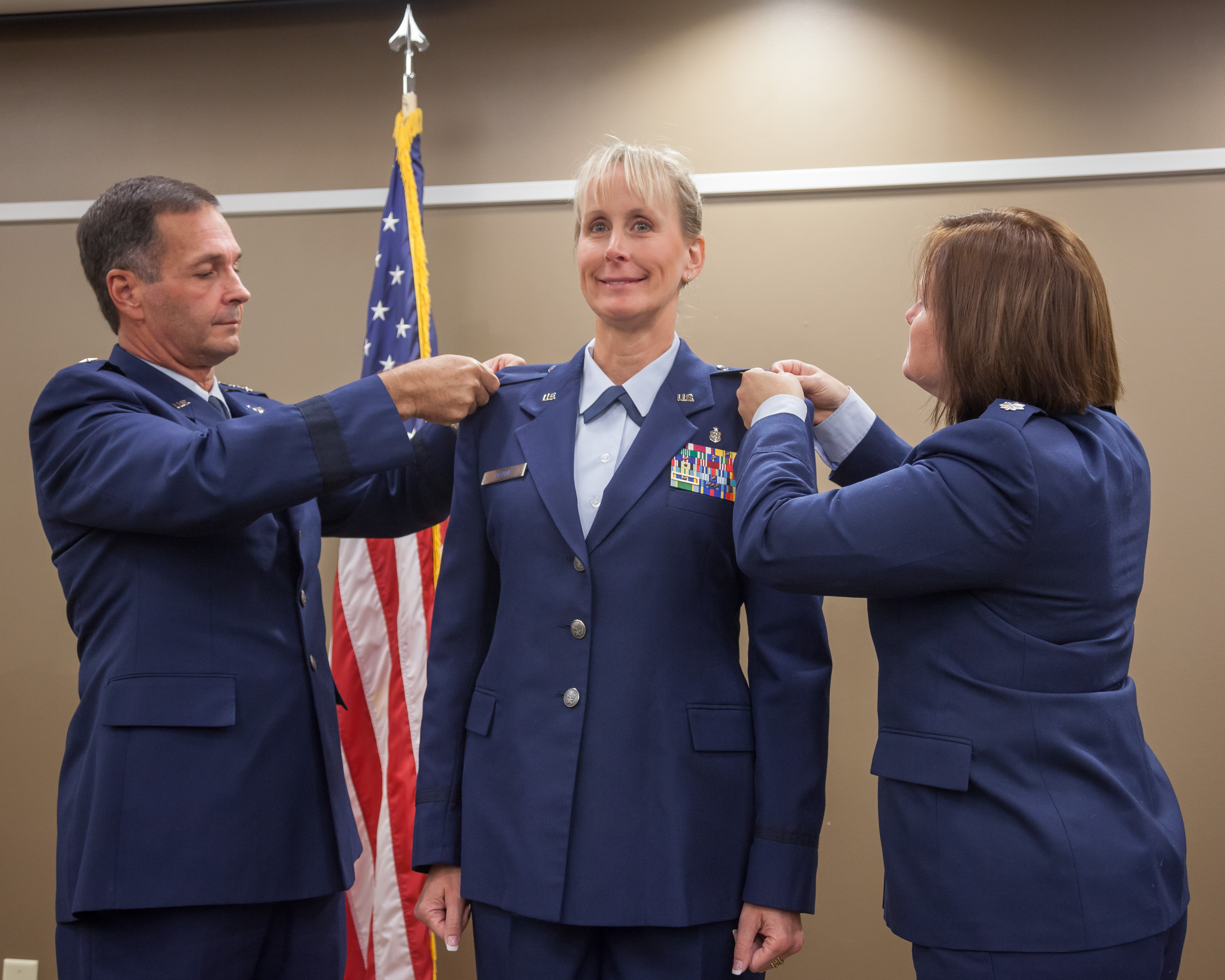 Lt. Col. Olson promoted