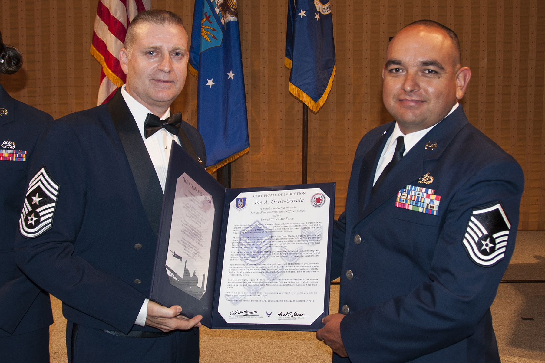 SNCO Induction Ceremony > 307th Bomb Wing > Article Display