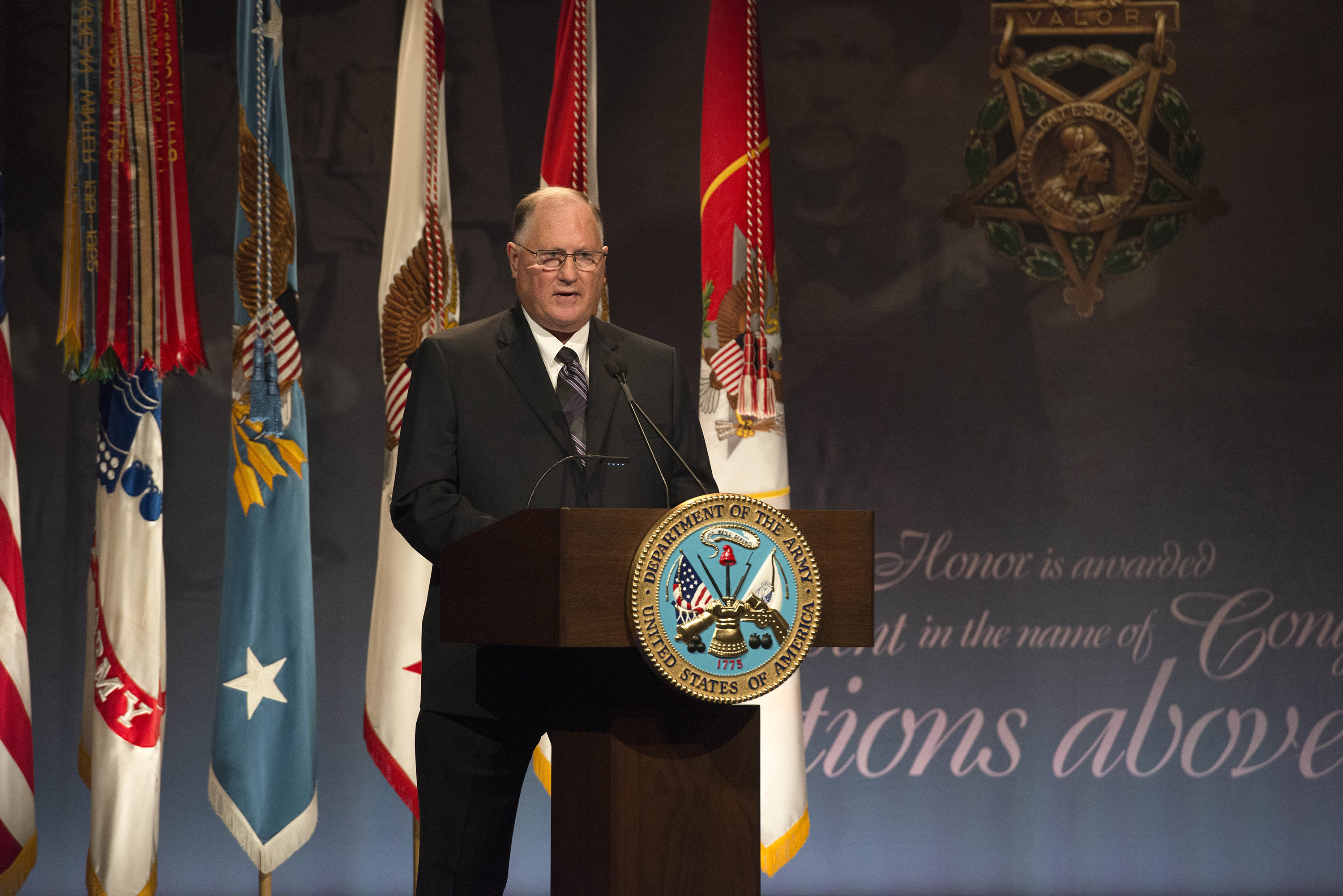 William Sloat speaks about his brother, Army Spc. 4 Donald P. Sloat ...