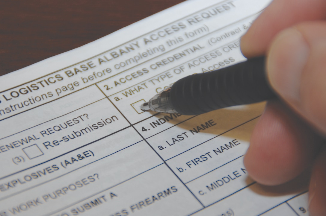 Vetting process protects base personnel, families