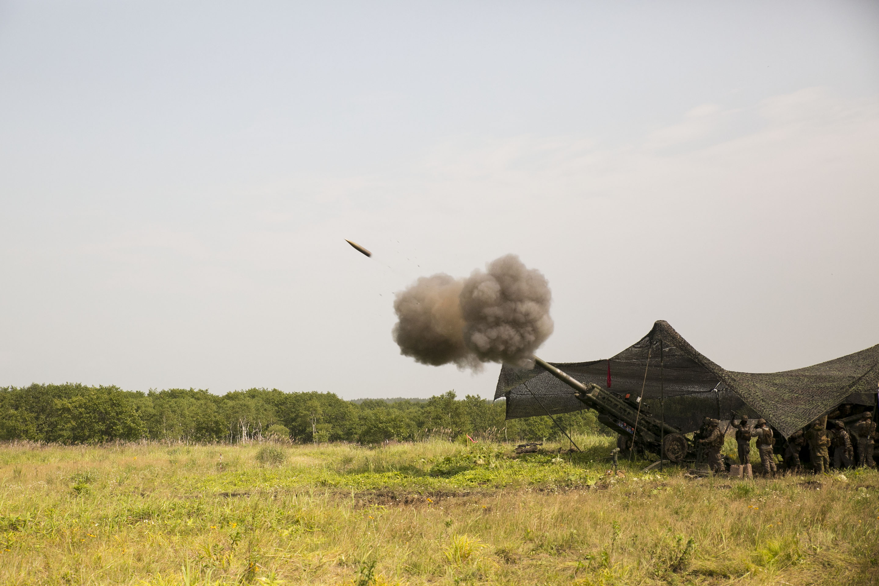 Artillery rains supreme in Hokkaido