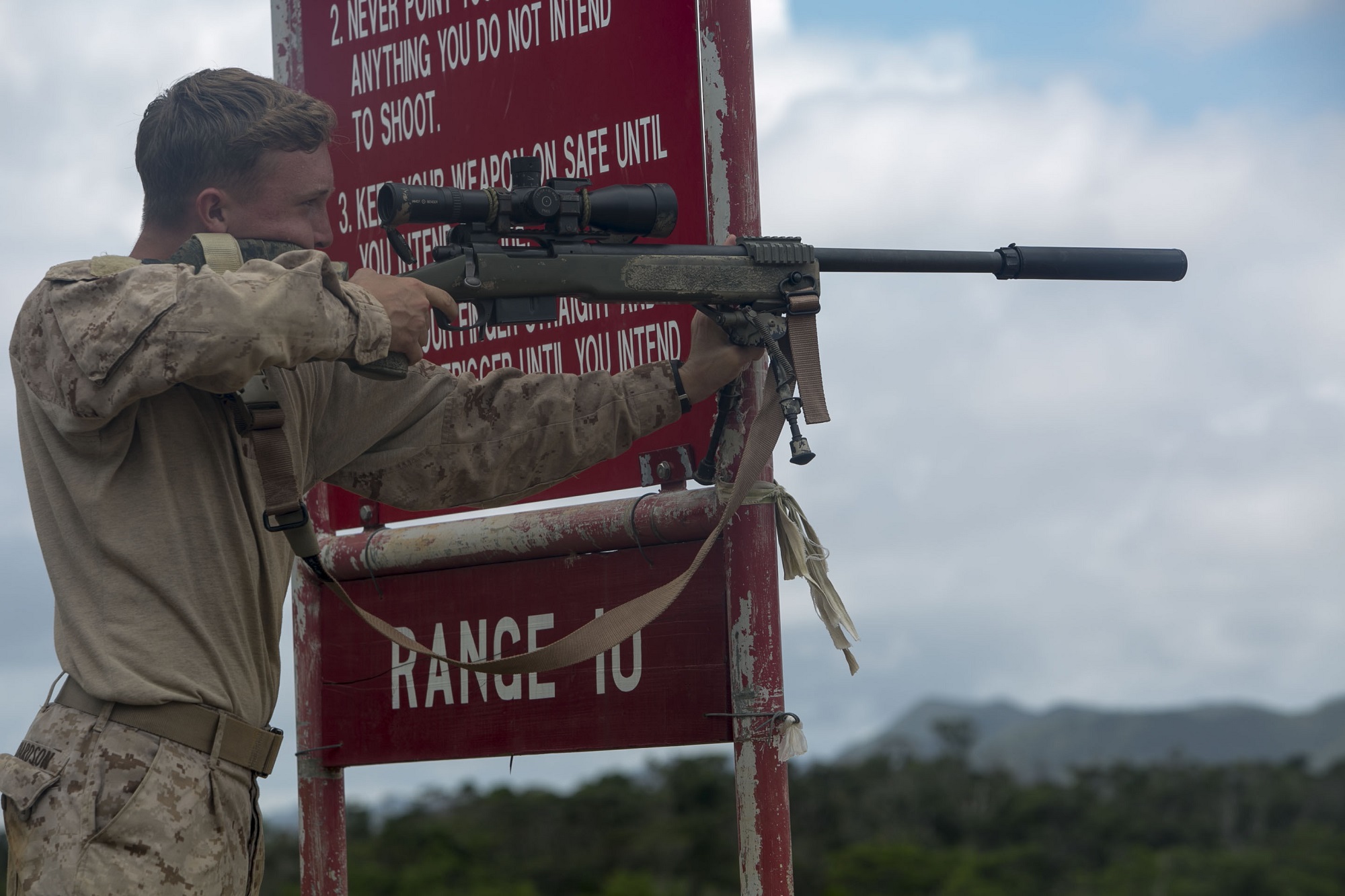 Riflemen prepare for Scout Sniper Basic Course