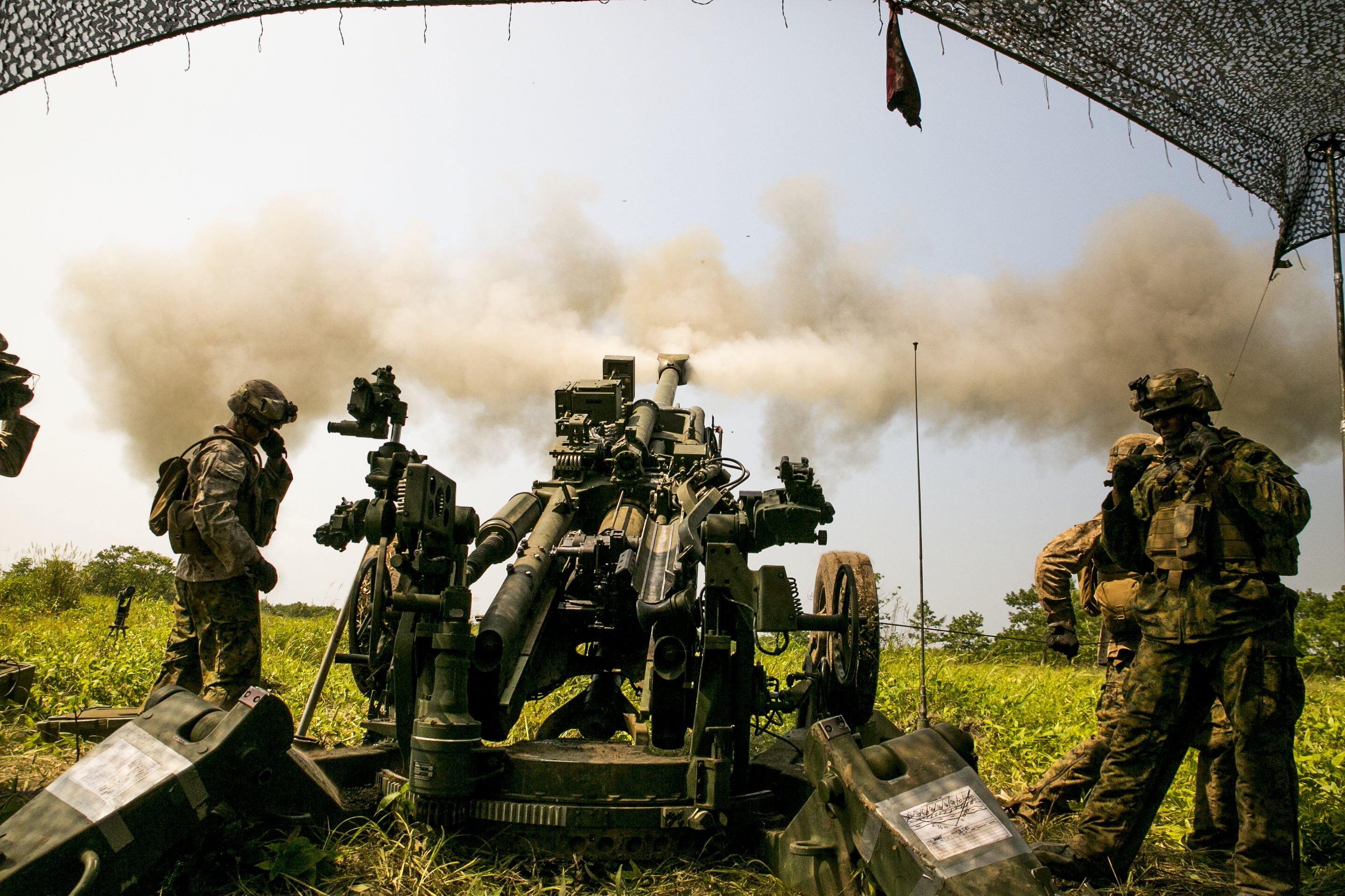 Artillery rains supreme in Hokkaido