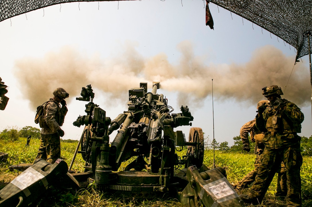 Artillery rains supreme in Hokkaido