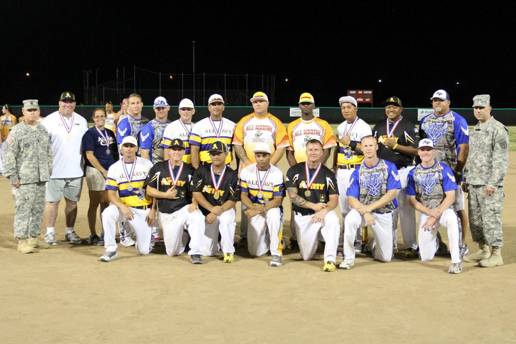 US Armed Forces Mens Softball Team