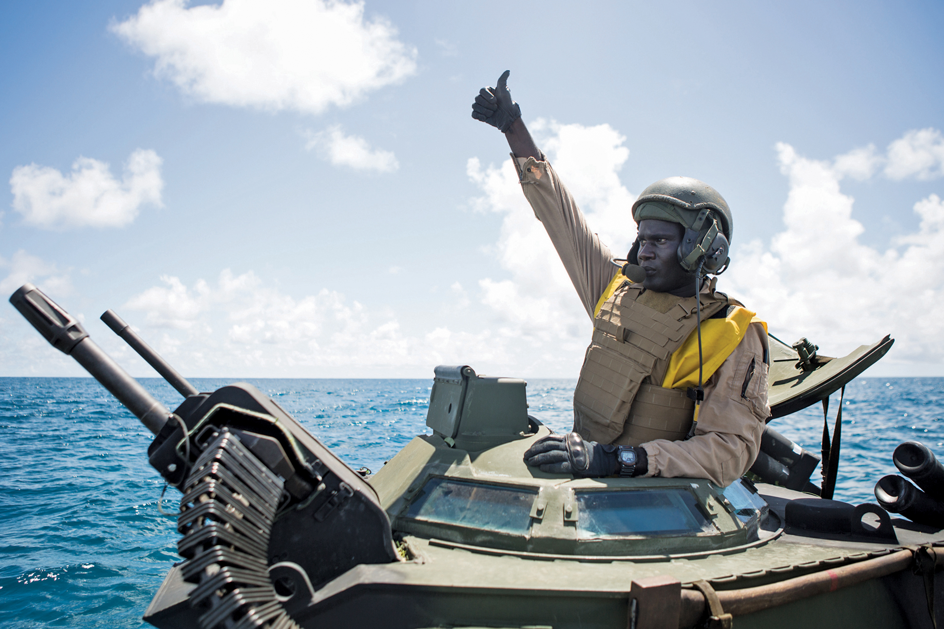 'Island Warriors' splash, raid