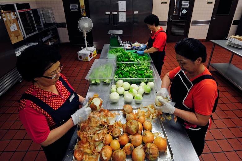 Kunsan DFAC serves the Wolf Pack > Kunsan Air Base > Features