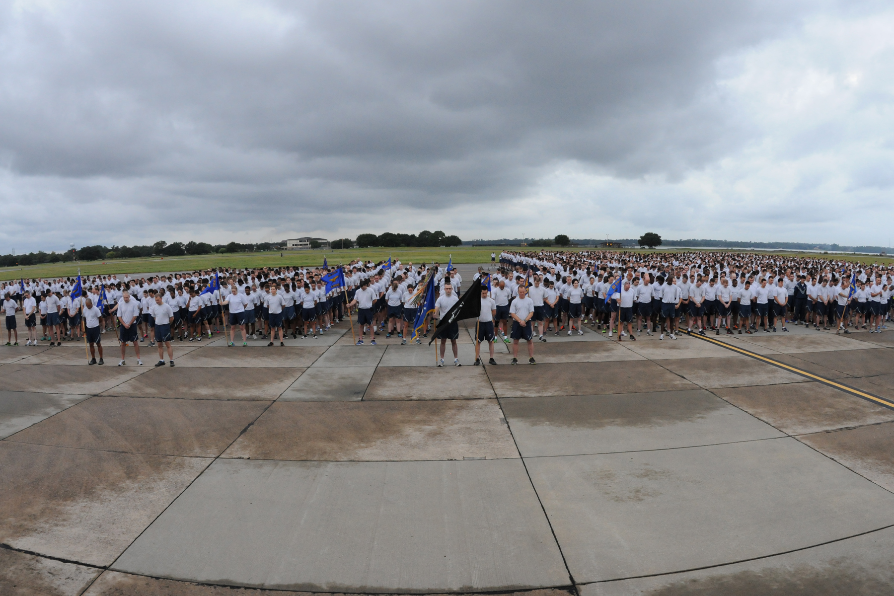 Flight line run kicks off Wingman Day activities > Keesler Air Force ...