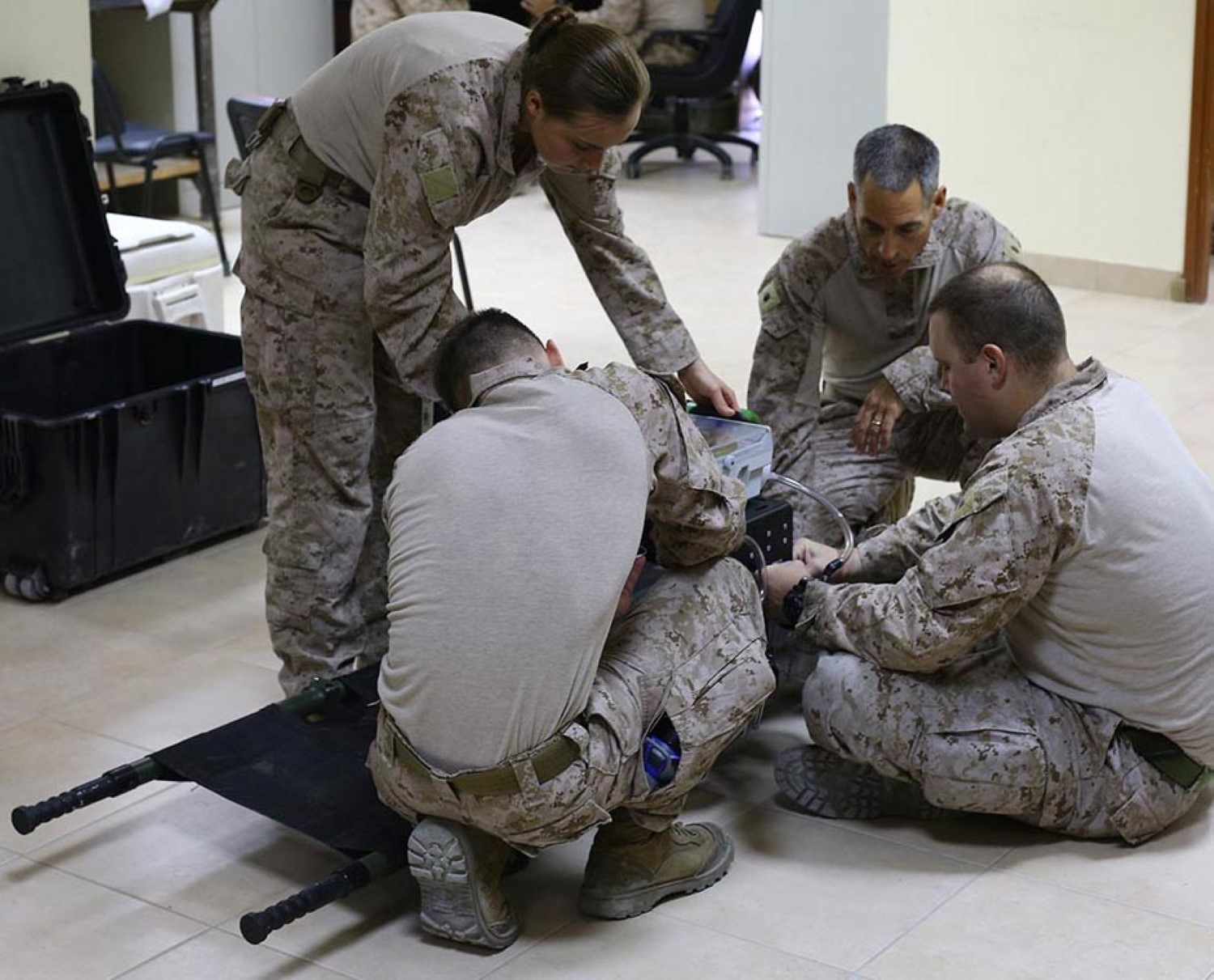 Medical Team Trains to Save Lives