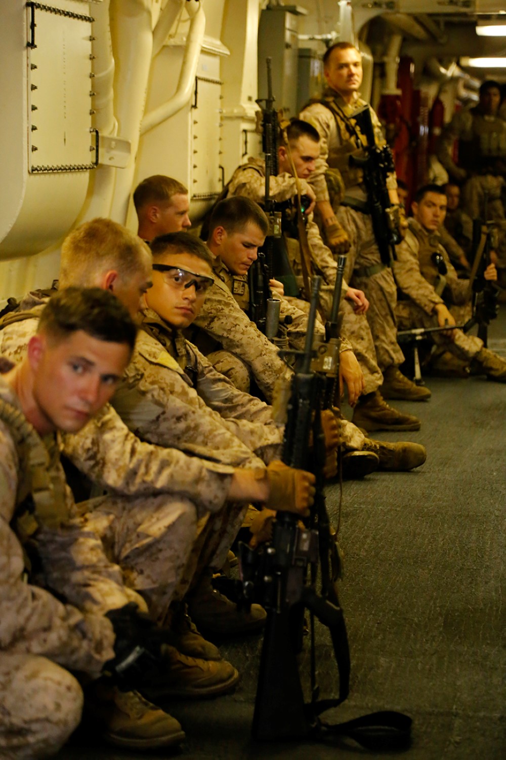 Fox Company Rehearses Mission Posturing