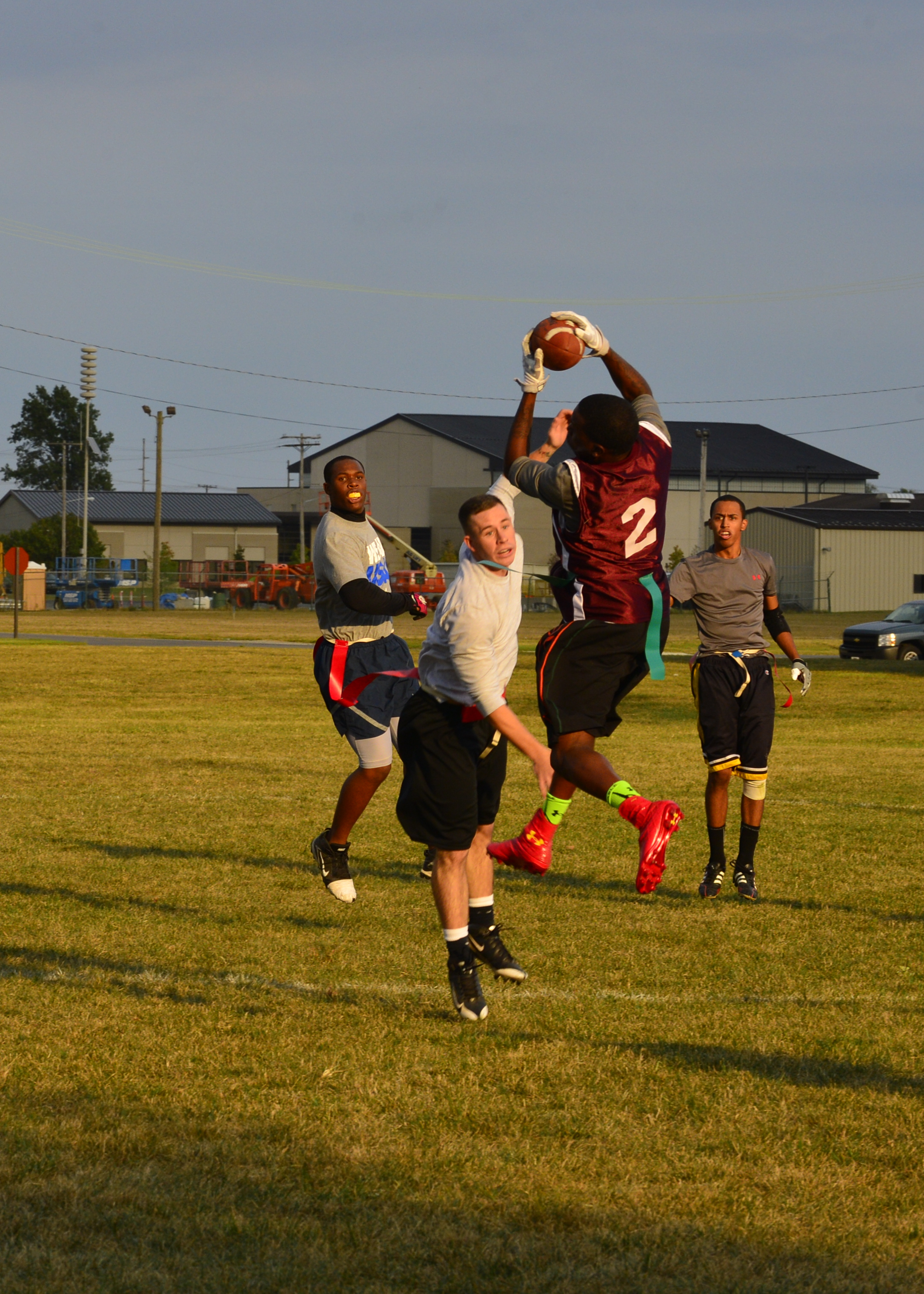 436th LRS shuts out AFMAO in flag football > Dover Air Force Base > News
