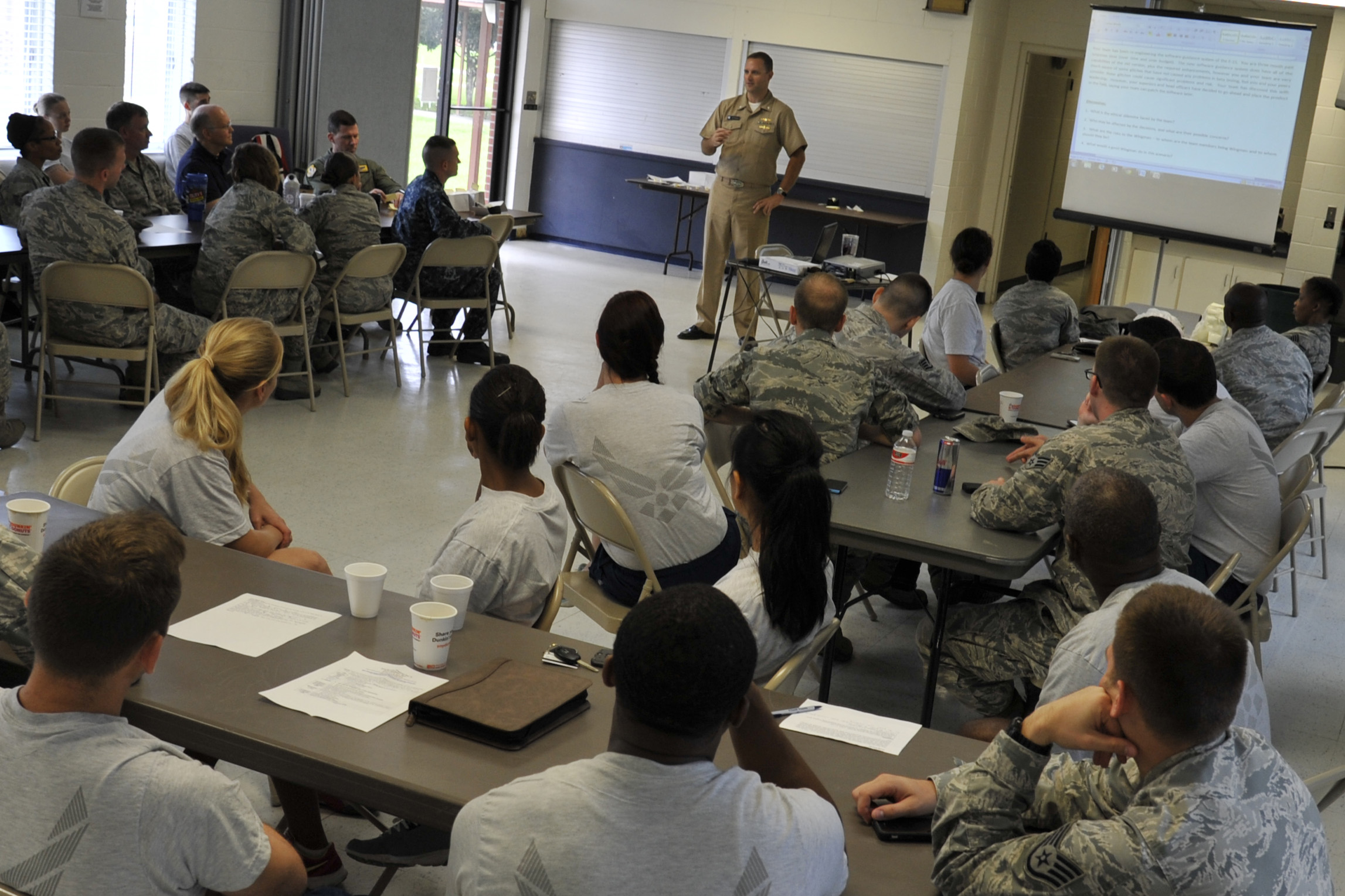 JB Charleston holds Wingman Day