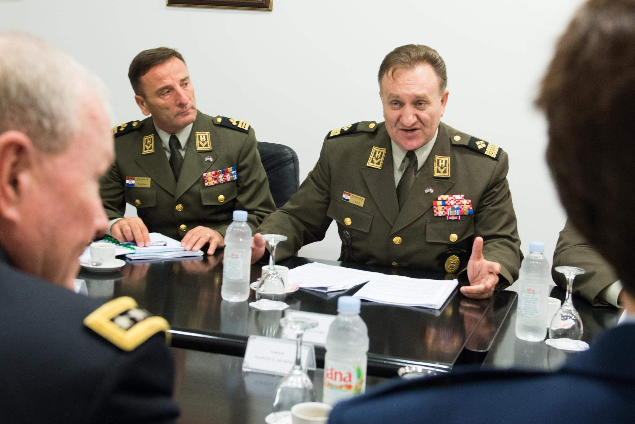 U.S. Army Gen Martin E. Dempsey, foreground, chairman of the Joint ...