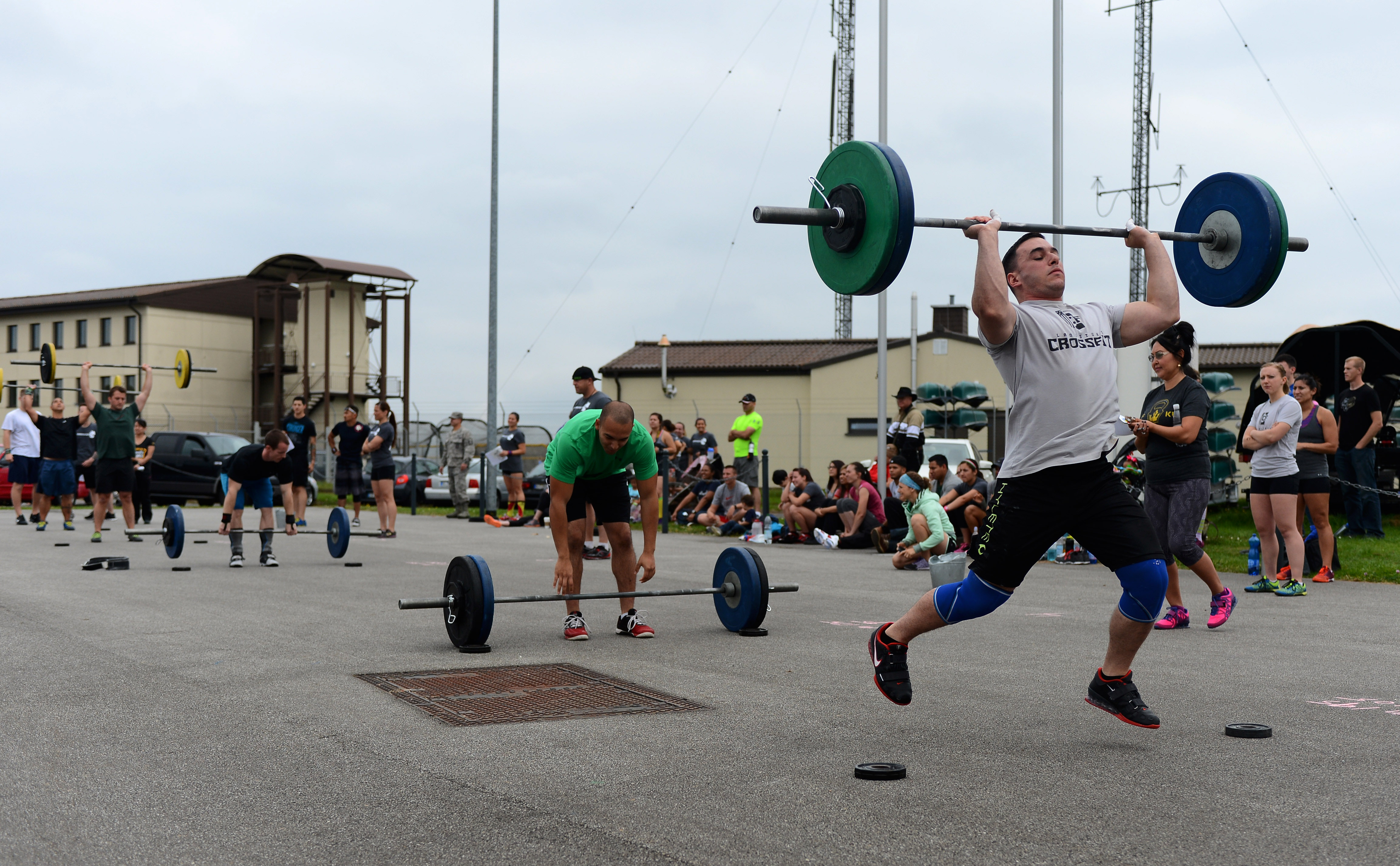 Participants compete in Combat Fitness Eifel Throwdown > Spangdahlem ...