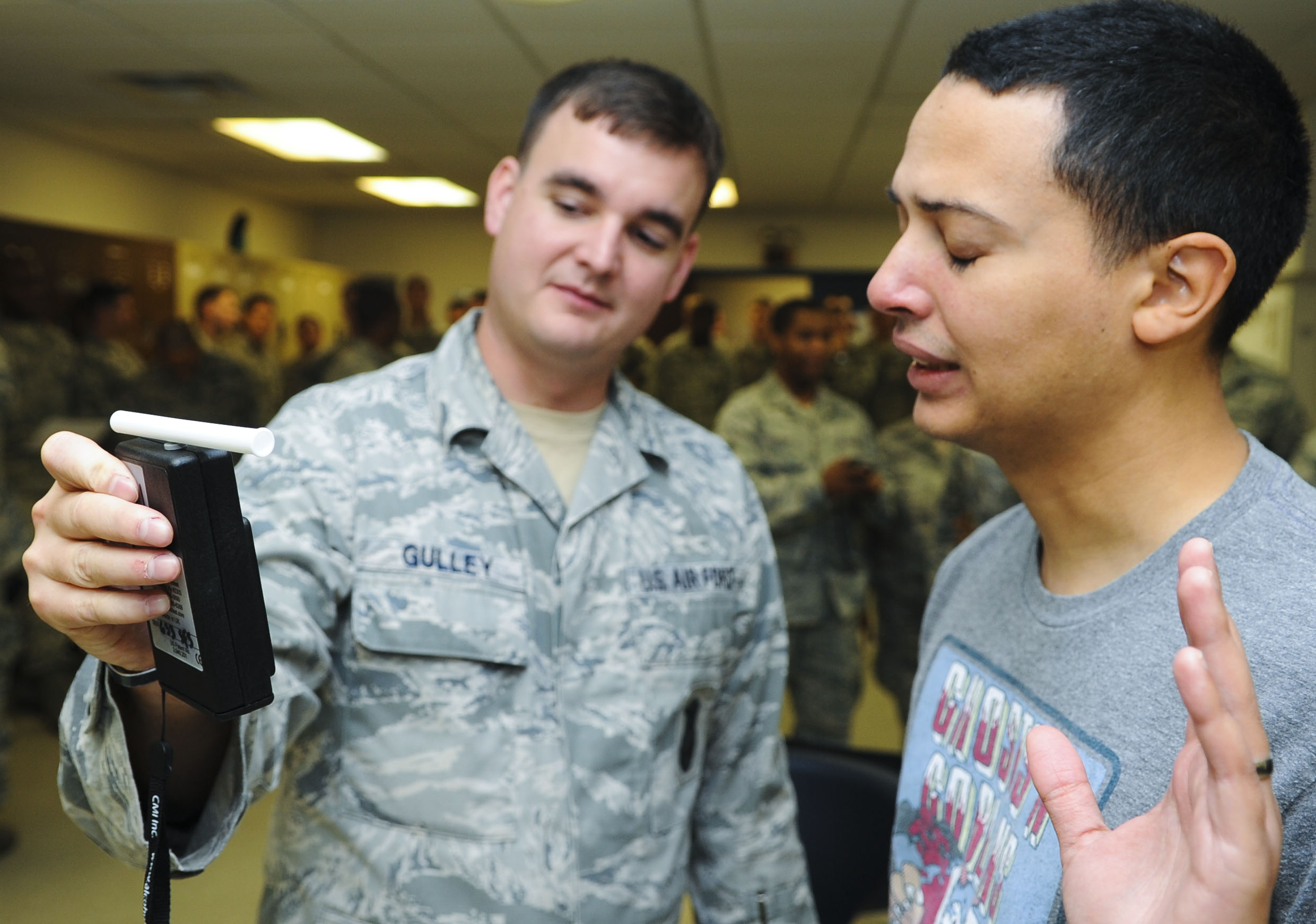 “Influencing” Airmen: 633rd SFS’ realistic DUI training > Joint Base ...