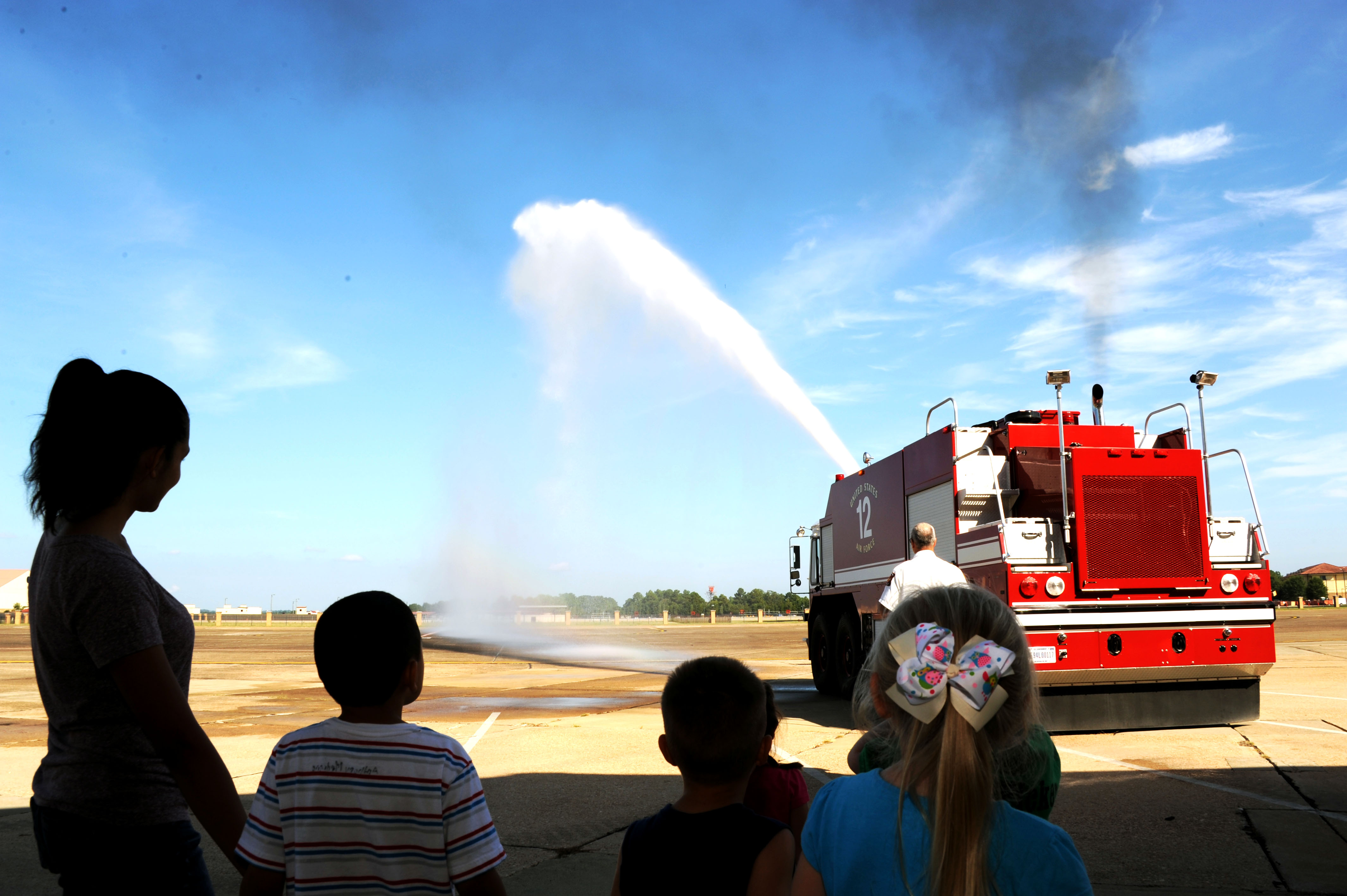 CDC tours Maxwell fire department