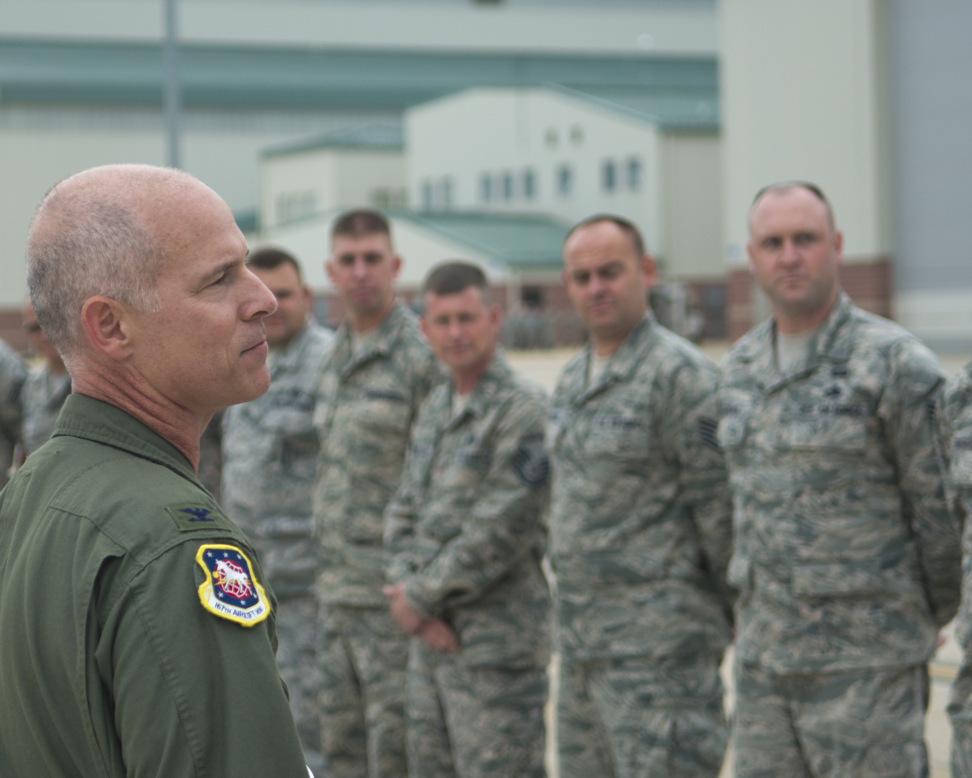 First C-17 arrival for 167th Airlift Wing