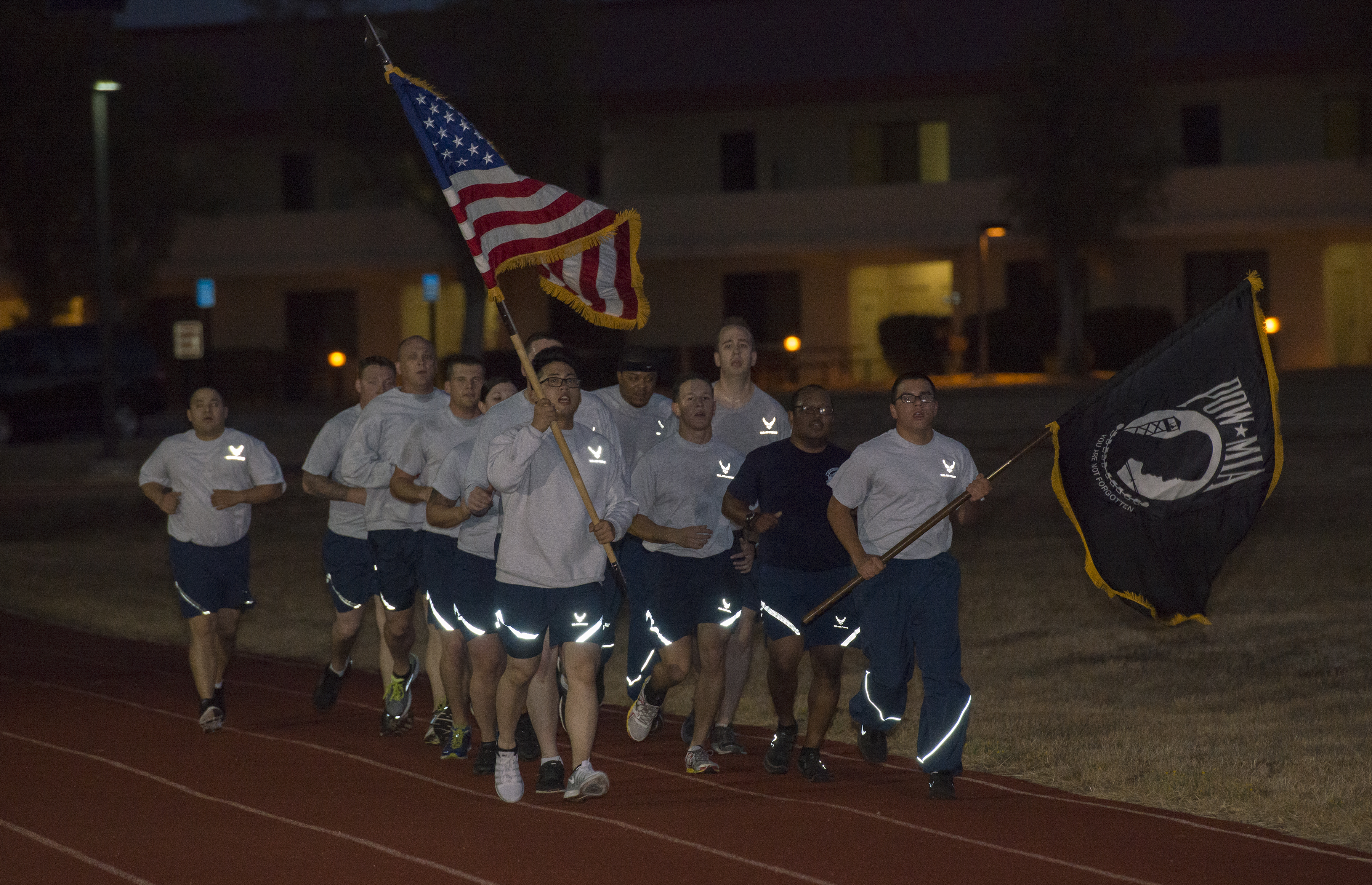 Ceremonies, run remember prisoners of war, missing in action > Travis ...