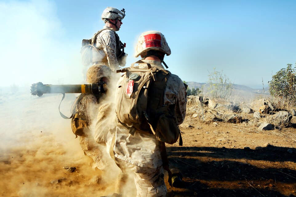 Marines learn combat tactics in combined arms exercise > United States ...